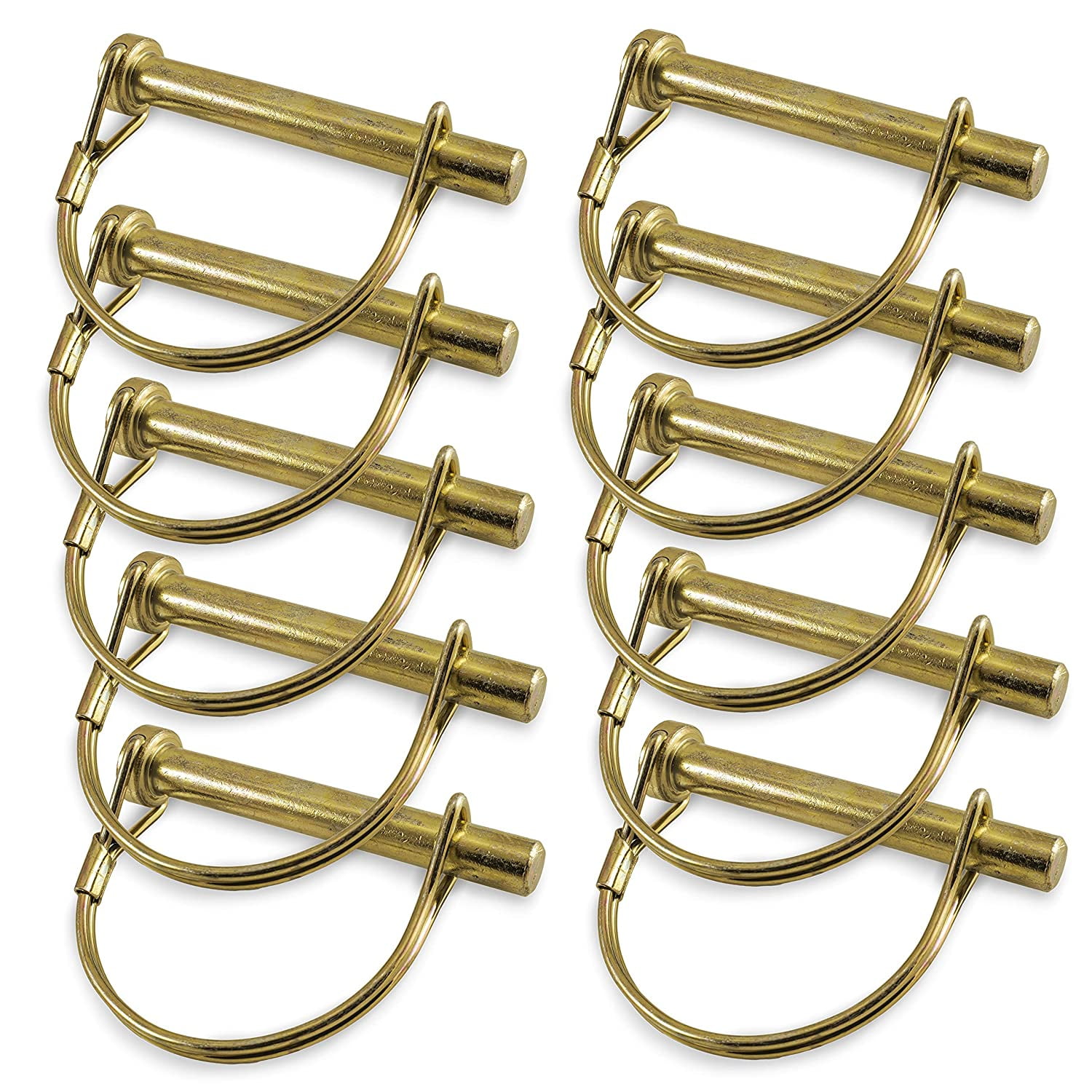 PTO Shaft Locking Pin 3/8" x 2-1/4" (Pack of 10) - Walmart.com