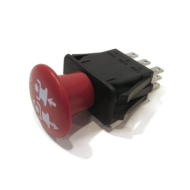 PTO Switch for Wright & Yazoo ZTR Mowers - 2 Position 8 Terminal ...