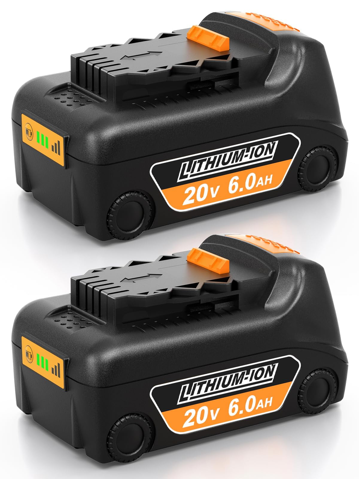 PTOOMLE 2Pack Replacement for Dewalt Battery 20V 6000mAh Battery,Compatible with 20V Battery ...