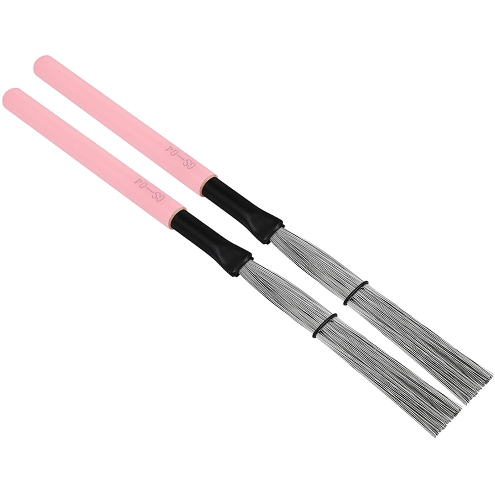 PTOOTP Soft Drum Brushes Maple Wood 1 Pair 13.8x0.6x0.6in - Walmart.com