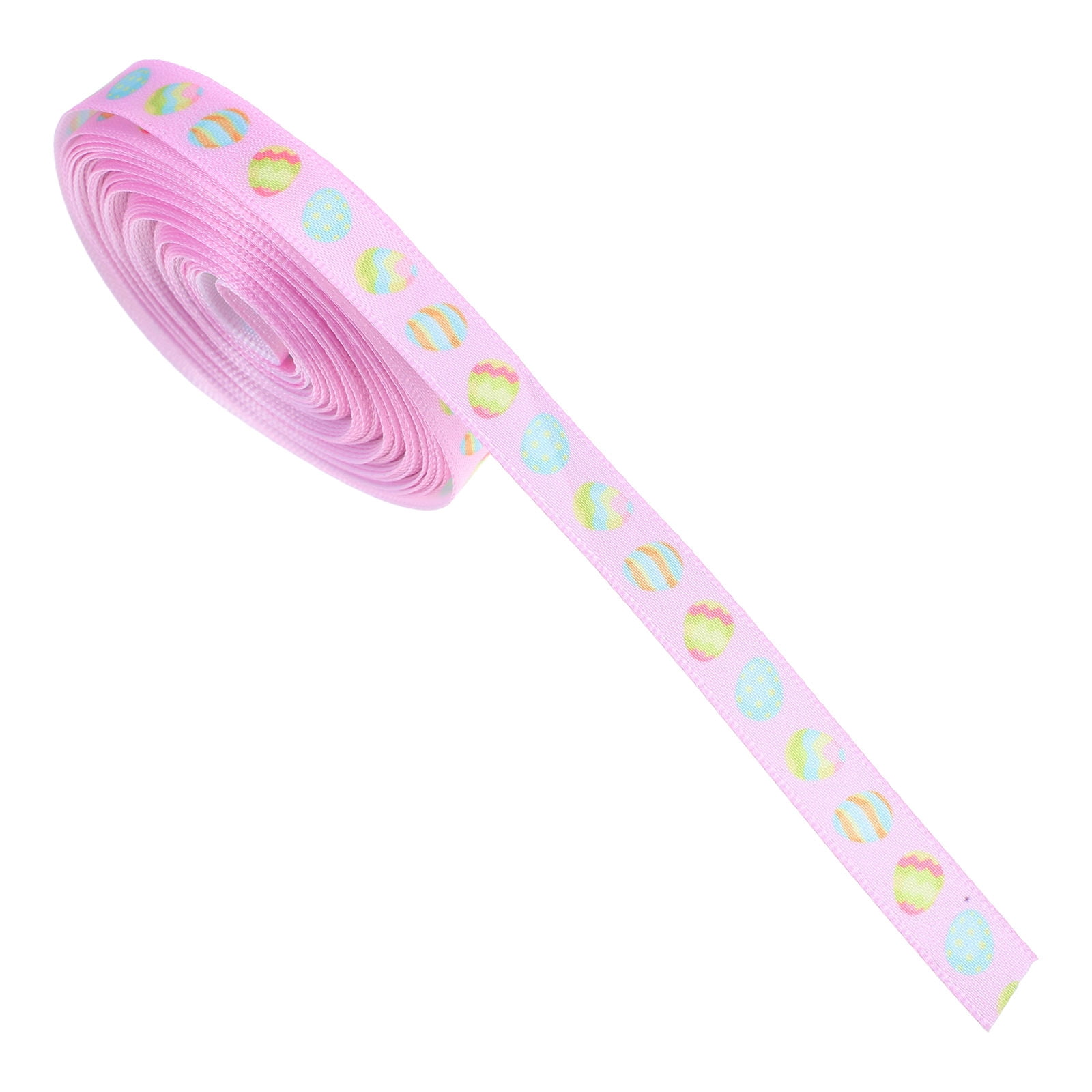 PTOOTP Spring Easter Ribbon Pink Polyester for DIY Craft Projects and ...
