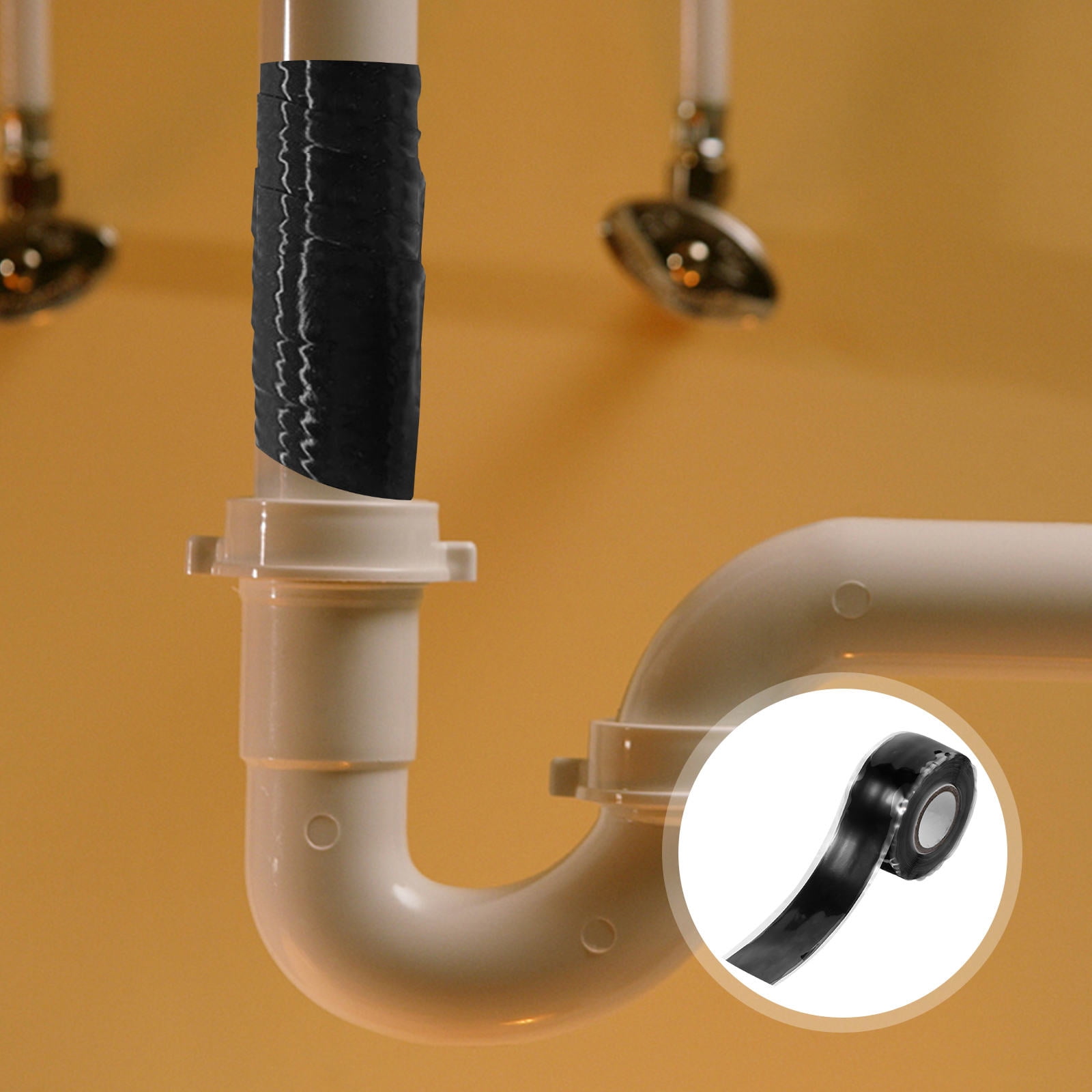 PTOOTP Silicone Rubber Tape for Leak Repair Hose Seal and Electrical ...