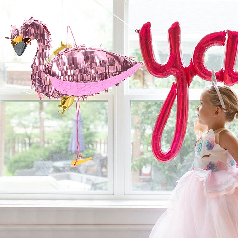 PTOOTP 1 Set Cute Animal Pinata Paper With Flamingo Shape For Summer ...
