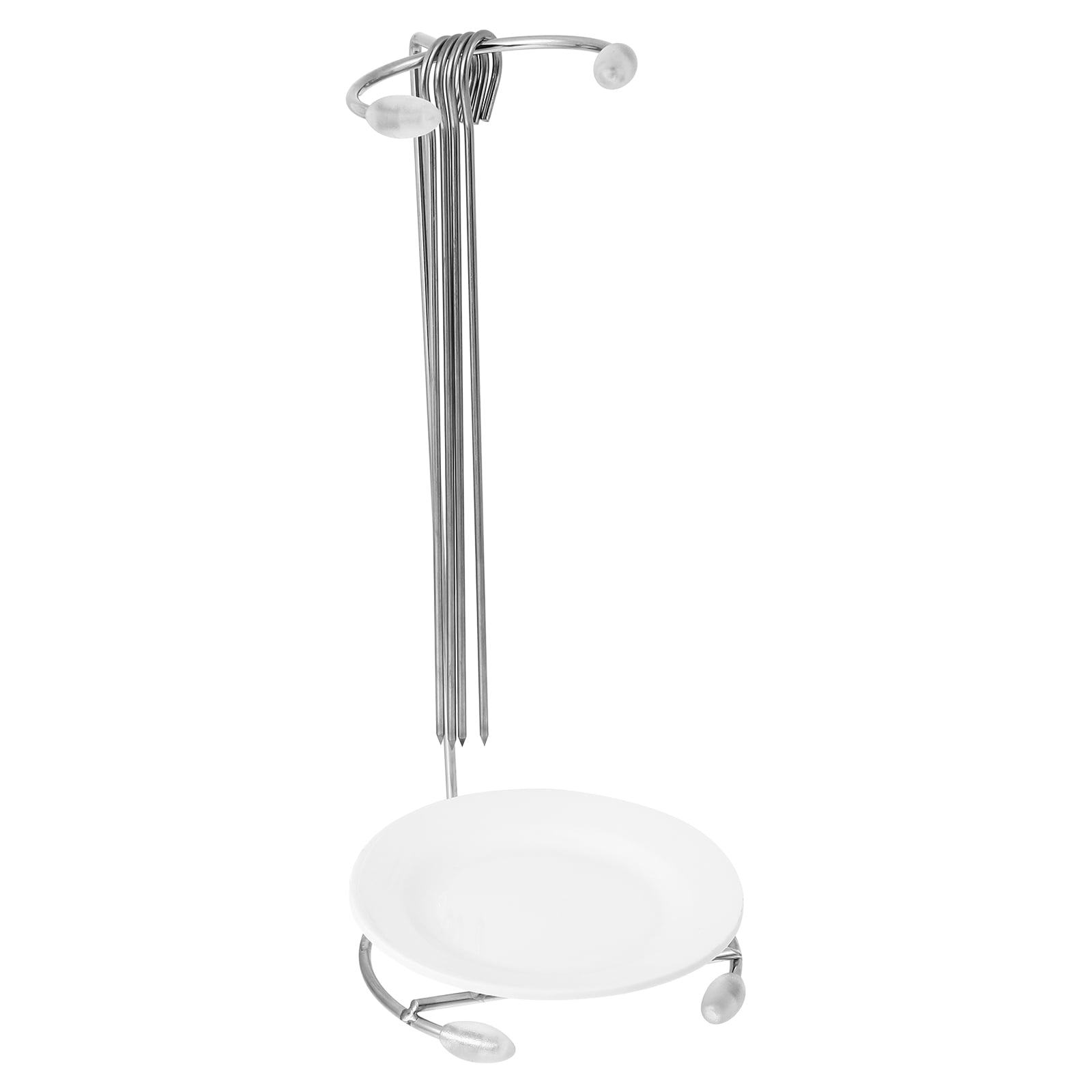 PTOOTP 1Set Stainless Steel Barbecue Hanging Rack with Drip Tray for ...