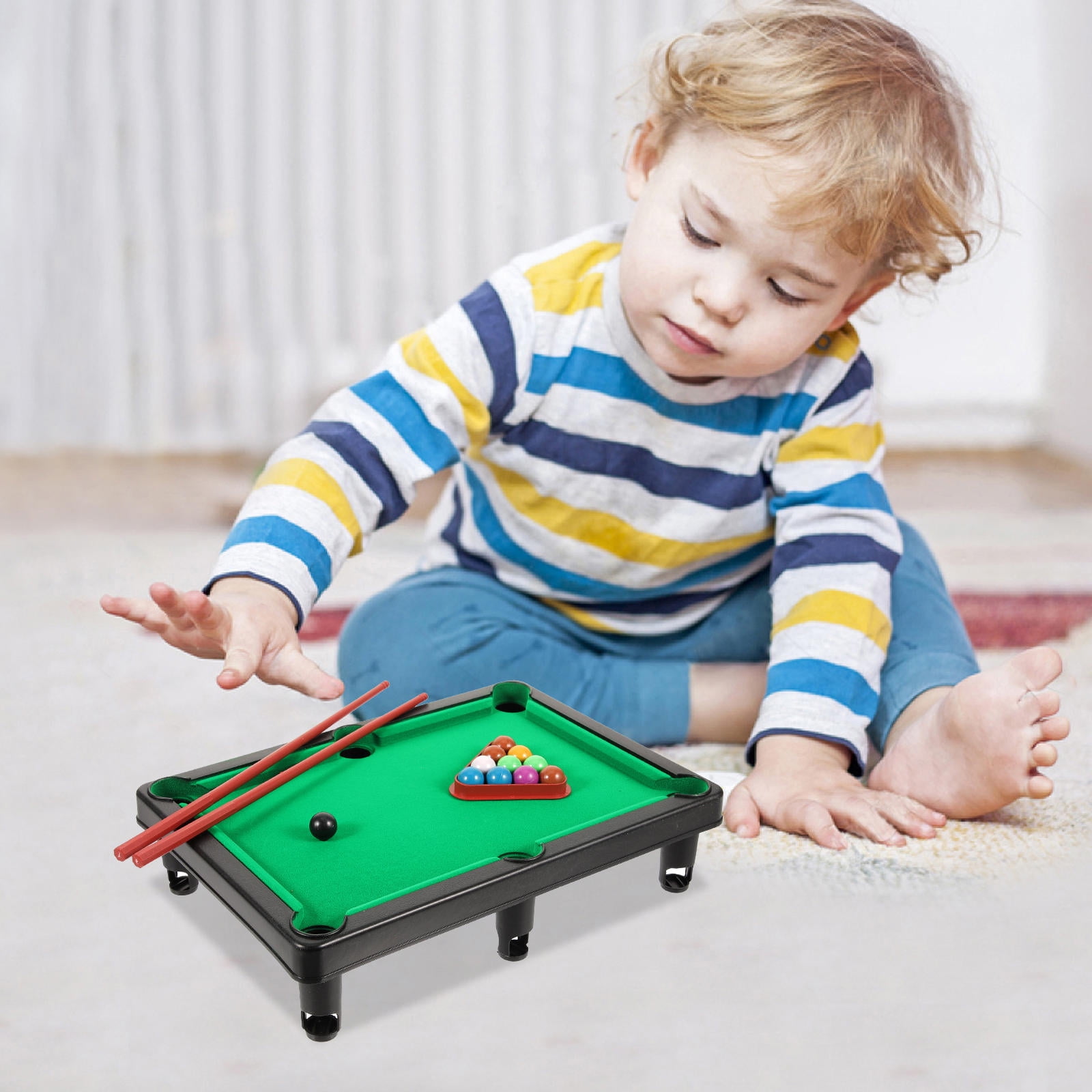 PTOOTP 1 Set Mini Table Billiards Game for Children Home Use ...