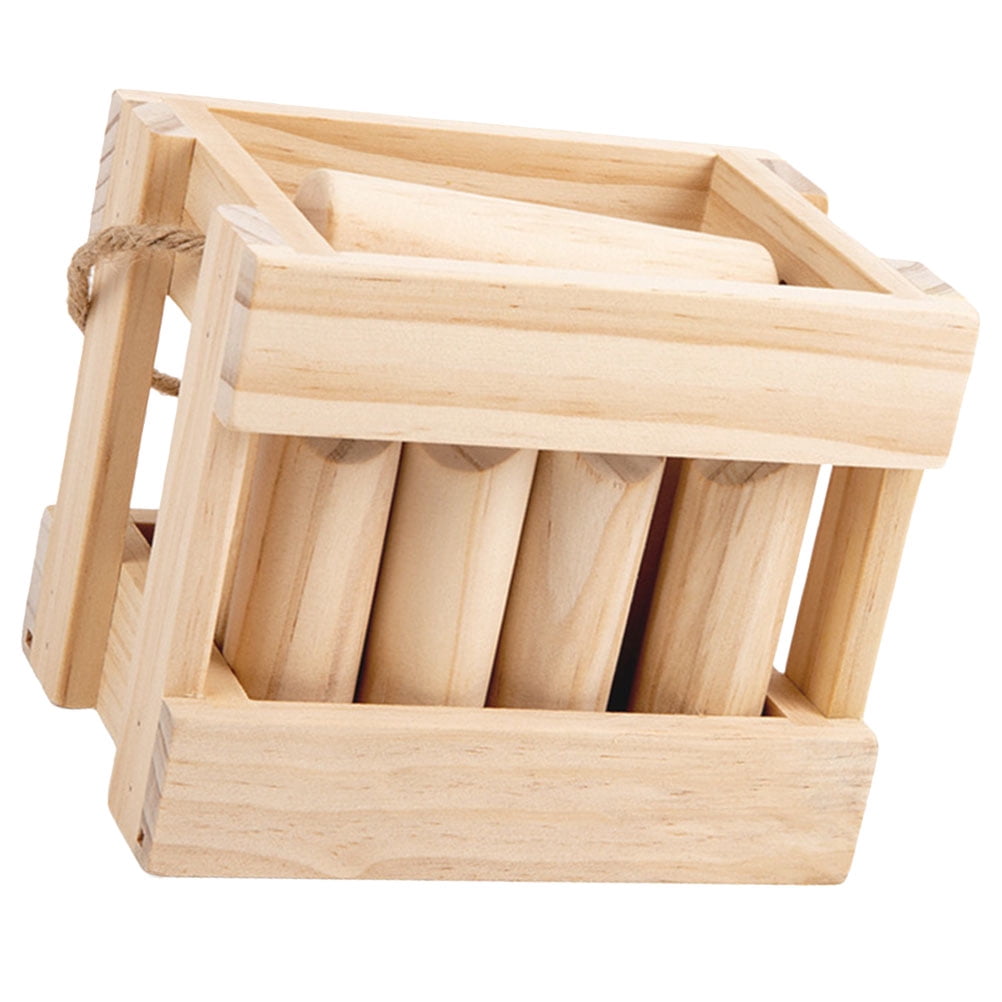 PTOOTP 1 Set Toy Wood Assorted Color Round Pillars Outdoor for Kids ...