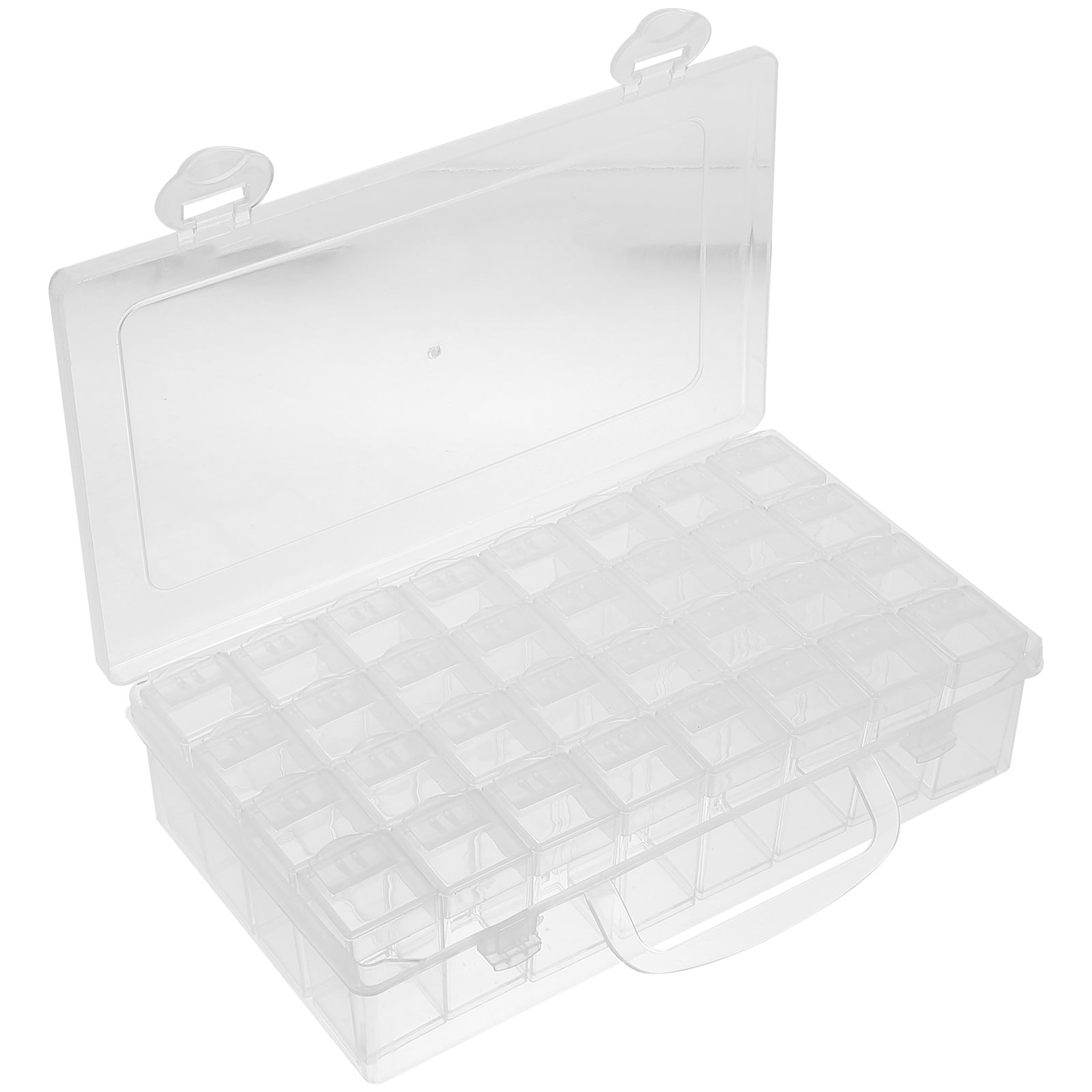 PTOOTP Clear Bead Storage Case Set, Travel-Friendly Organizer Box for ...