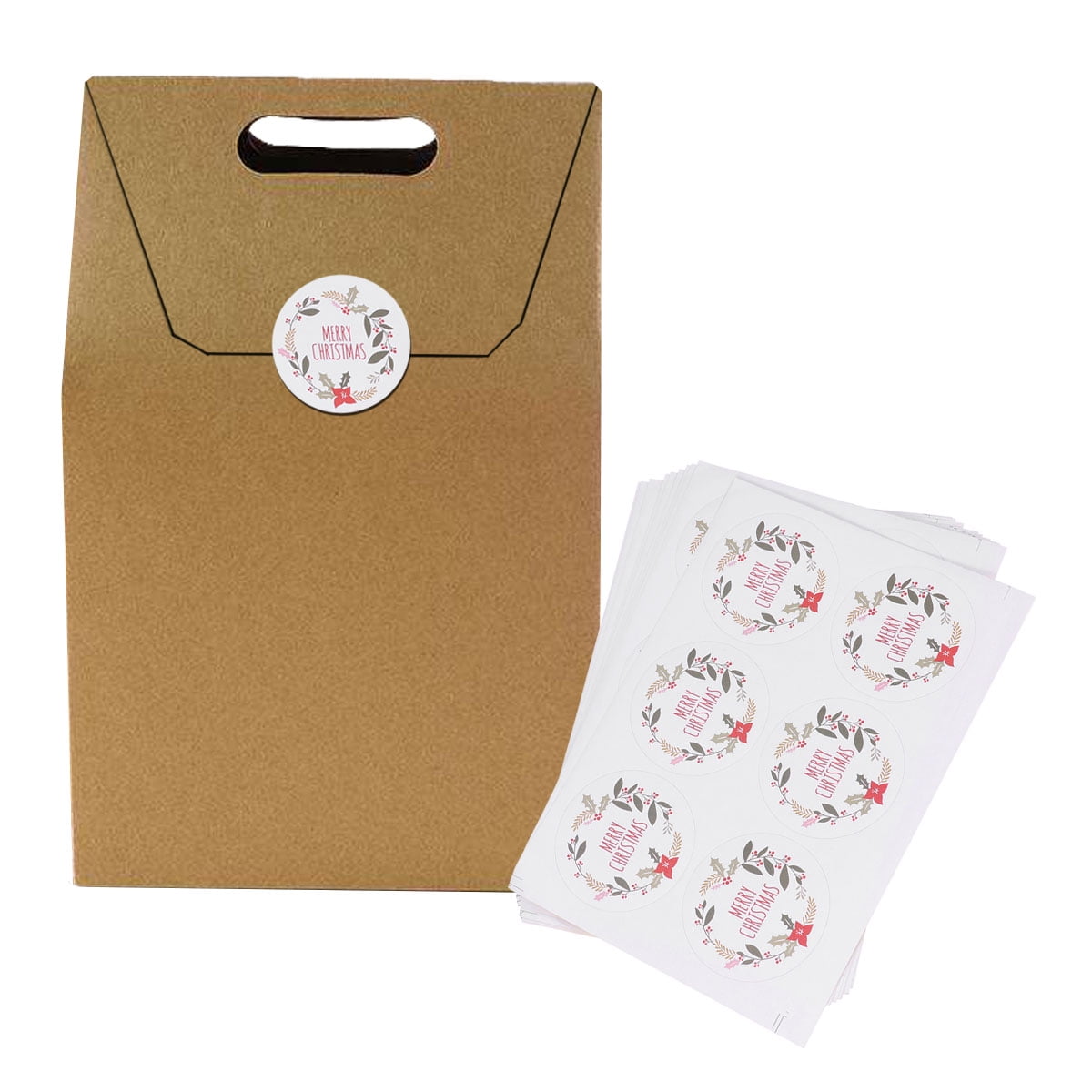 PTOOTP Label Stickers Handmade Food Baking Seal Stickers Multi Copper ...