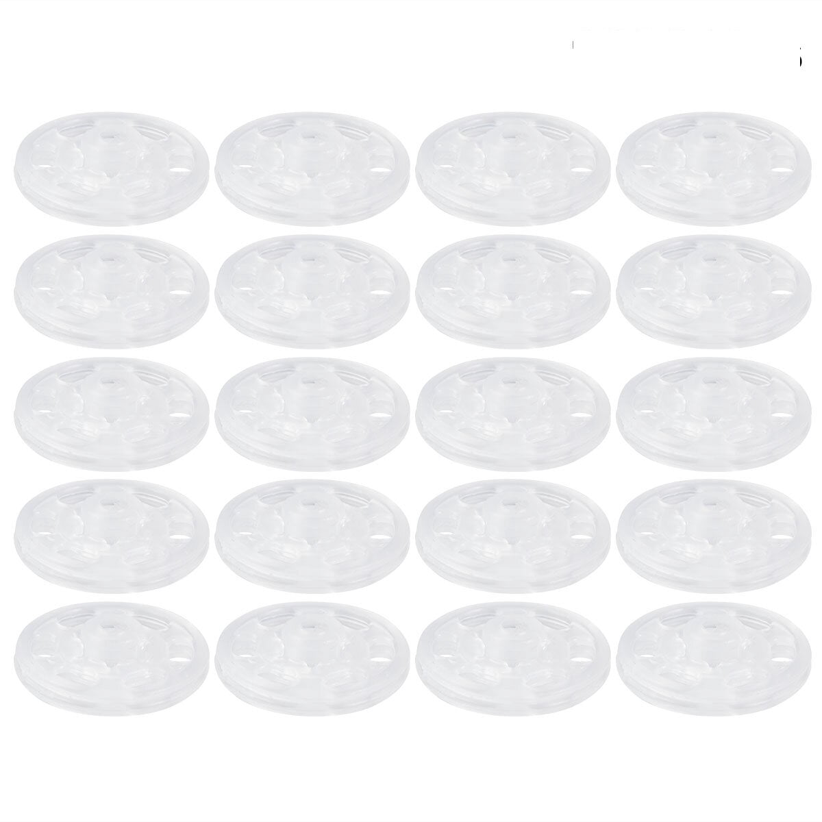 PTOOTP Invisible Fasteners For Clothes Button Plastic Family Sewing DIY ...