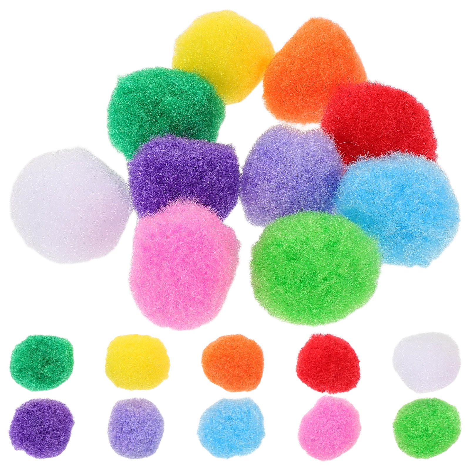 PTOOTP 1000pcs Polypropylene Pom Poms Assorted Color For Cheerleading ...
