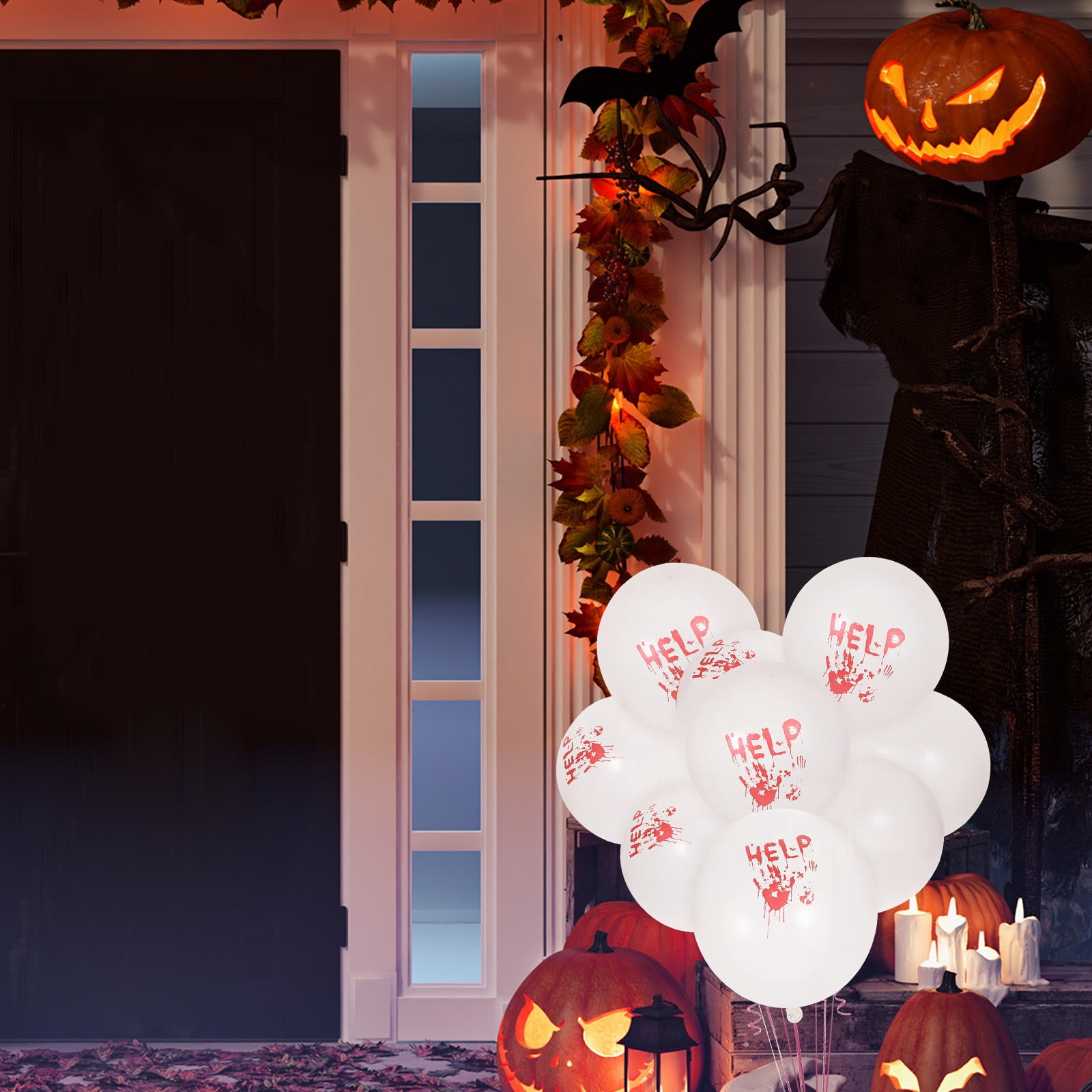 PTOOTP 100Pcs Bloody Handprint Balloons for Party Themes - Walmart.com