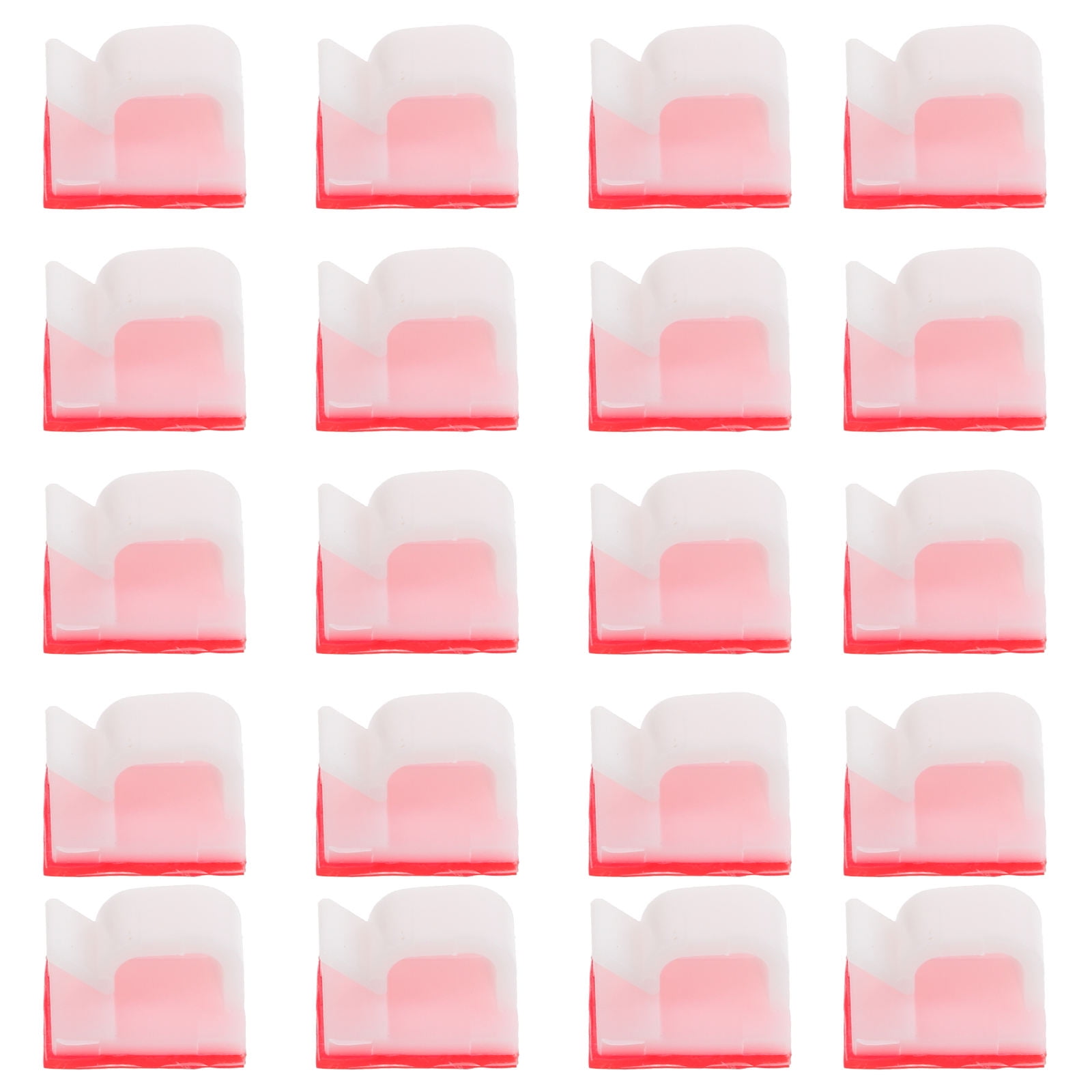 PTOOTP Adhesive Cable Clamps Cable Clip White Plastic 100pcs - Walmart.com