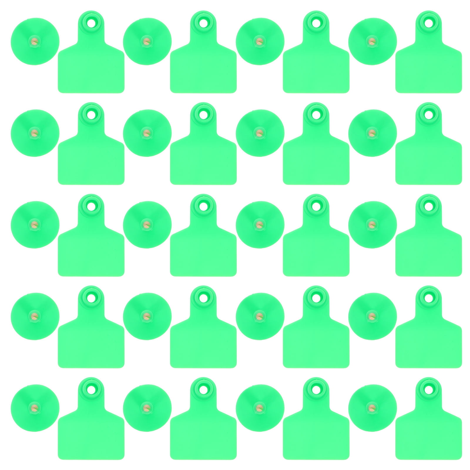 PTOOTP Pig Ear Tag Premium Tpu Green for Cattle and Sheep No Fading ...