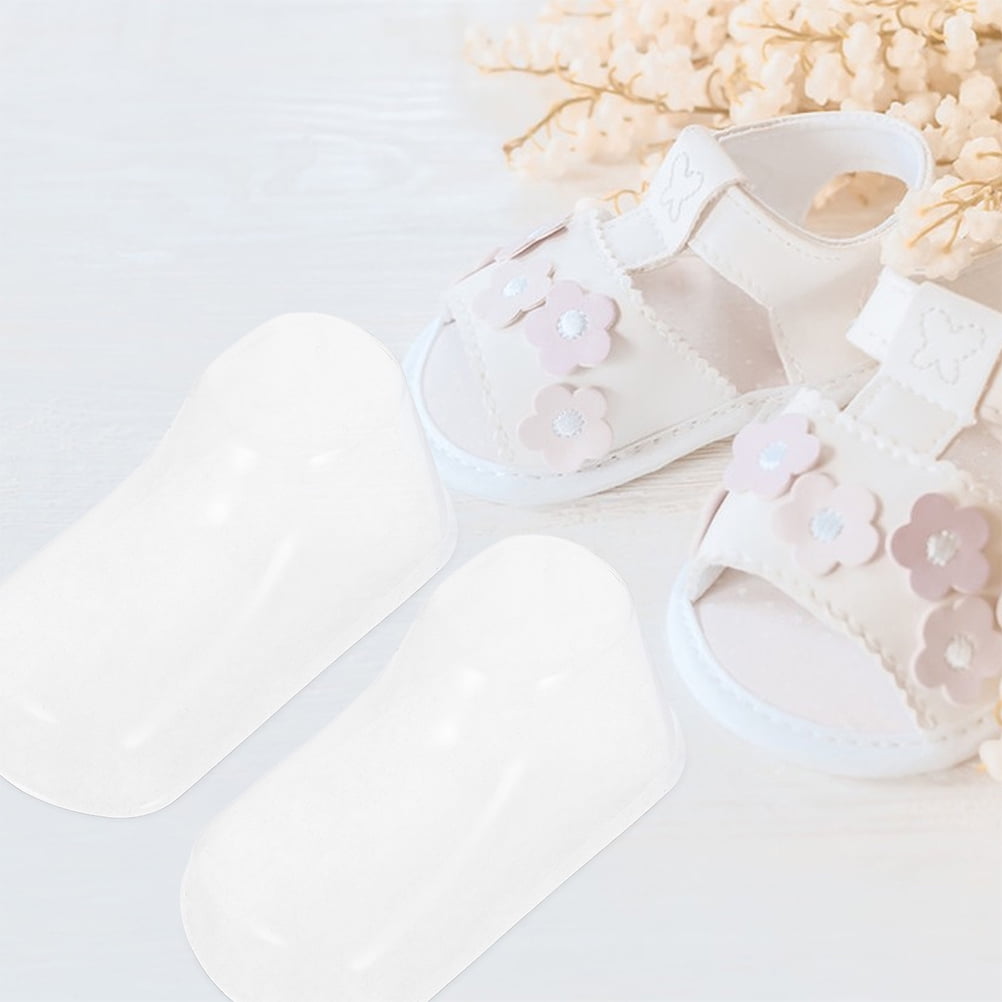 PTOOTP 100pcs Clear Shoe for Kids Booties and Socks Baby Foot Shape ...