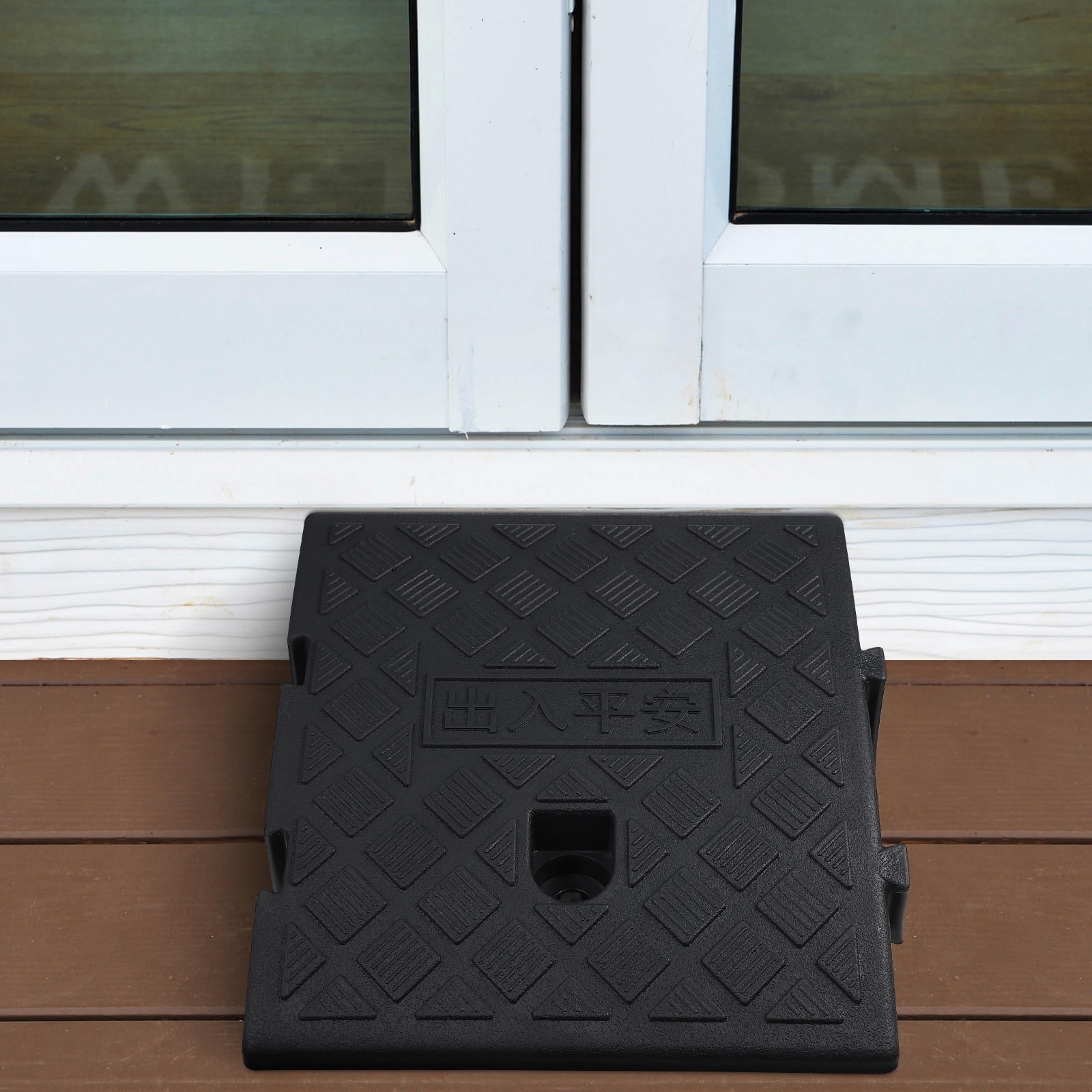 PTOOTP 10Pack Safety Ramp Black Plastic for Residential Areas and ...