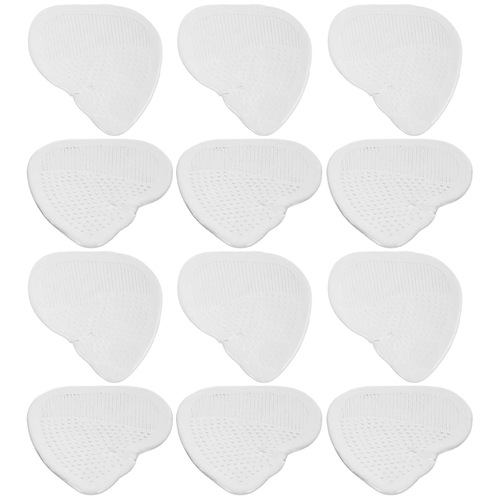 PTOOTP 10Pairs Transparent Forefoot Pads Half Code Design Simple Shoe ...