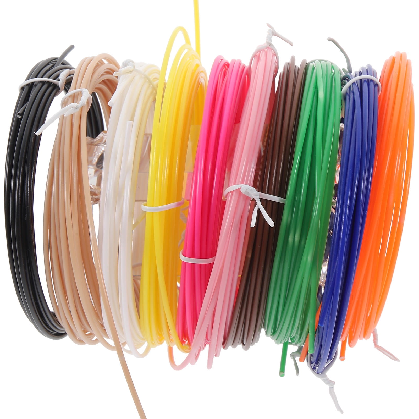 PTOOTP 10Pcs Abs Printer Bundle Assorted Color for Design and ...