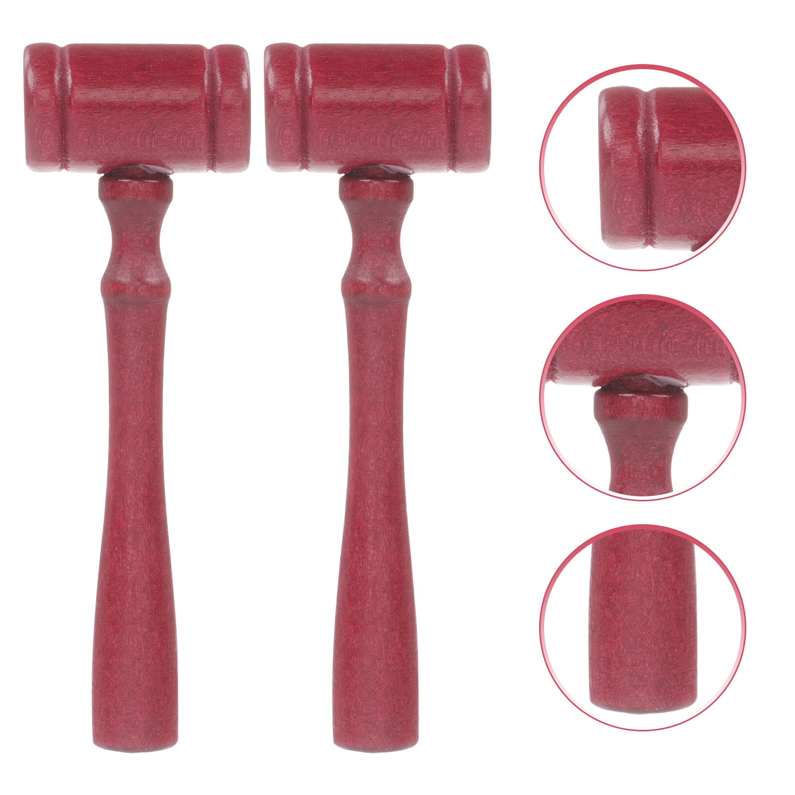 PTOOTP Judge Hammer Pounding Tool Brown Wood 10Pcs - Walmart.com
