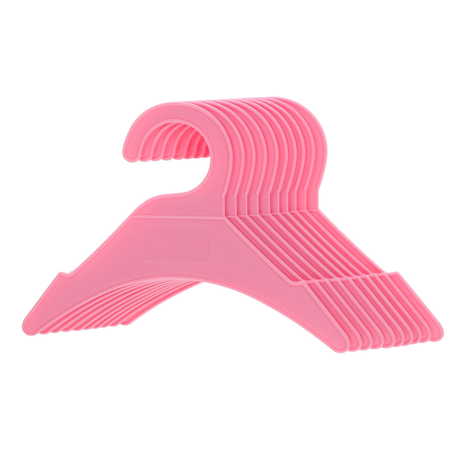 PTOOTP 10Pcs Pink ABS Plastic Pet Clothes Hangers Small Dog Clothing ...