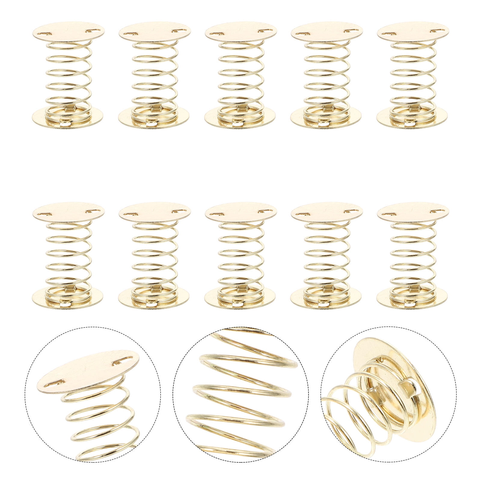 PTOOTP 10Set Bobble Head Parts for Diy Enthusiasts Spring Expansion and ...