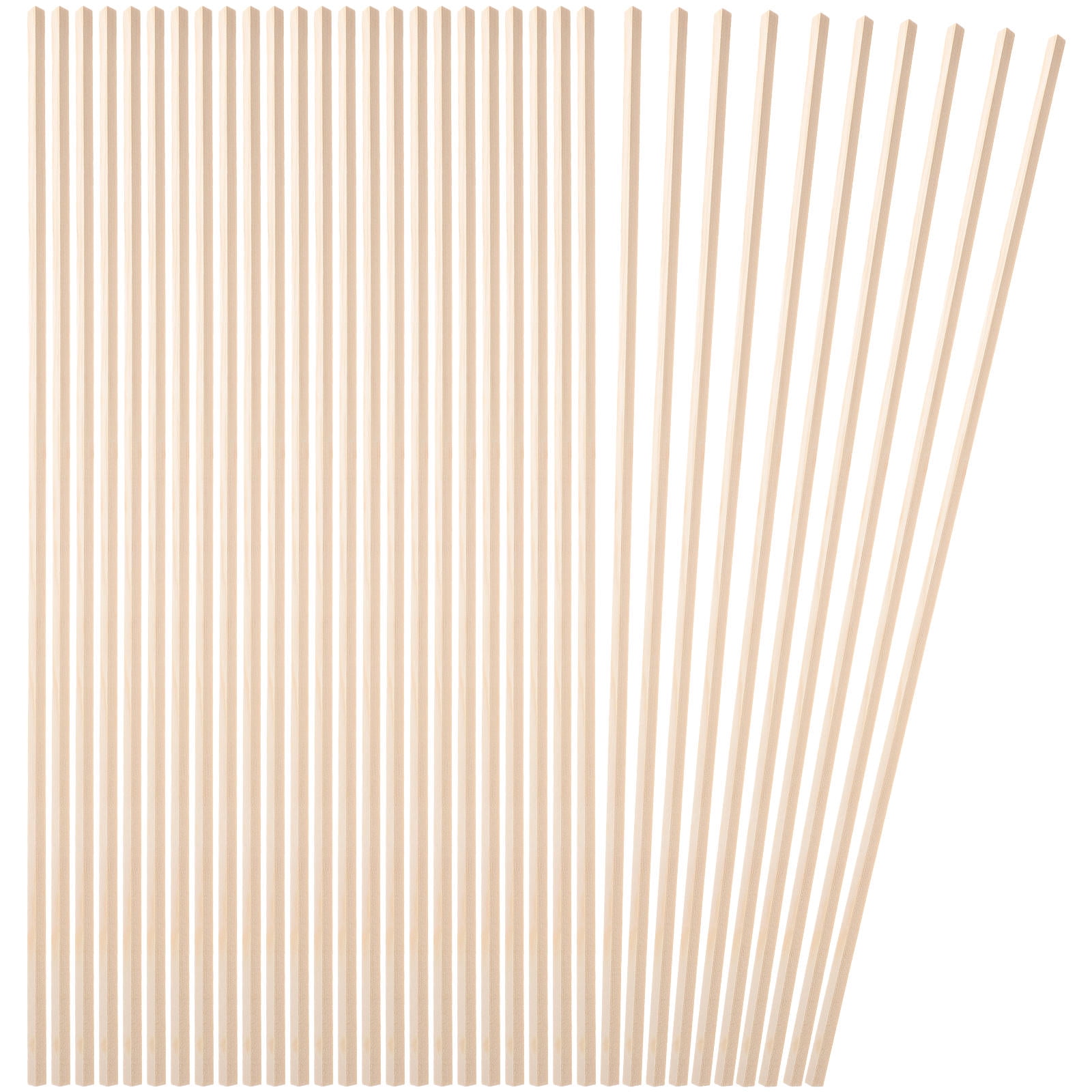 PTOOTP 10Set Wood Molding Strip Beige Isosceles Triangle Window ...