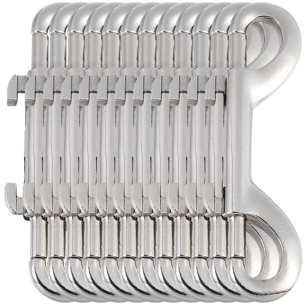 PTOOTP Heavy Duty Metal Snap Hooks for Pets and Decorative Use 12Pcs ...