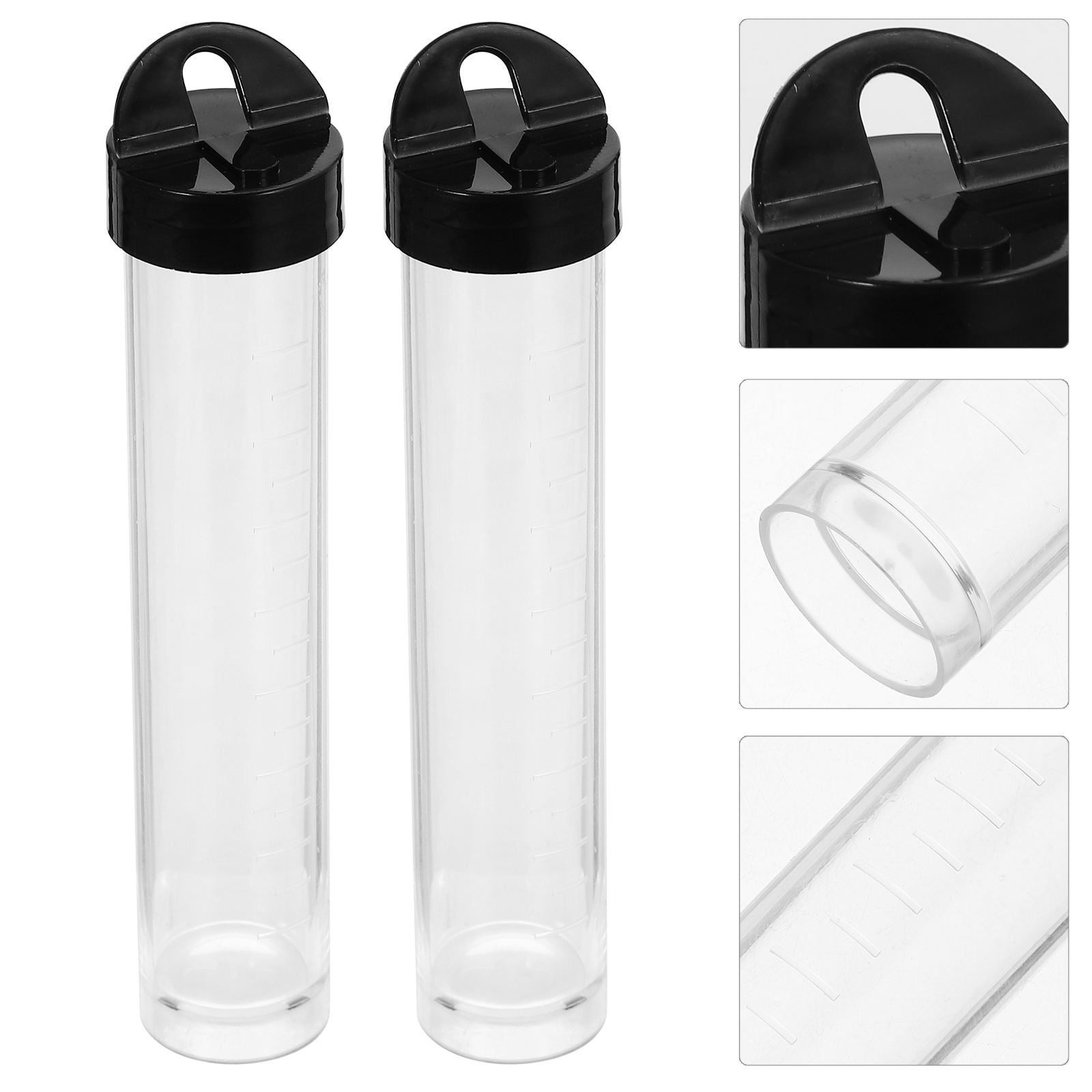 PTOOTP 12Pcs Sealing Mini Vial for Portable Liquid Sampling in Home and ...