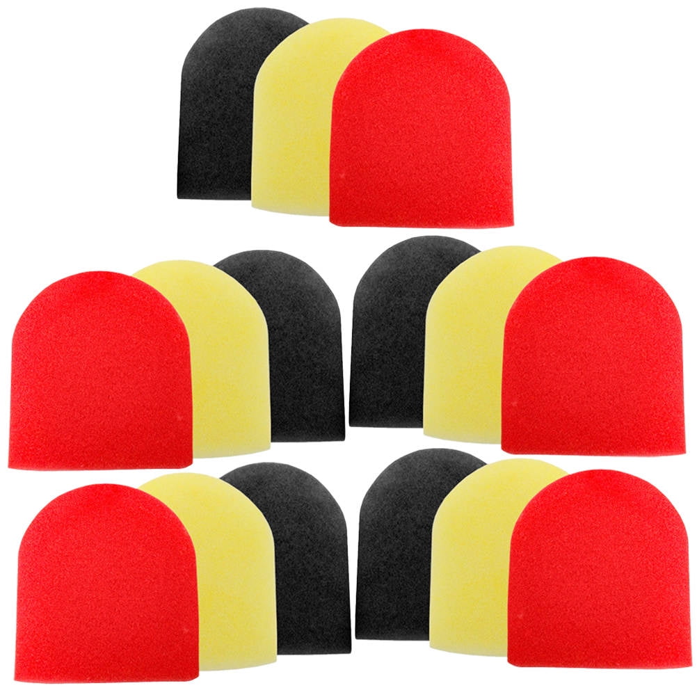 PTOOTP 15Pcs Mic Sponge Cover shaped Design For Conference Room Use ...