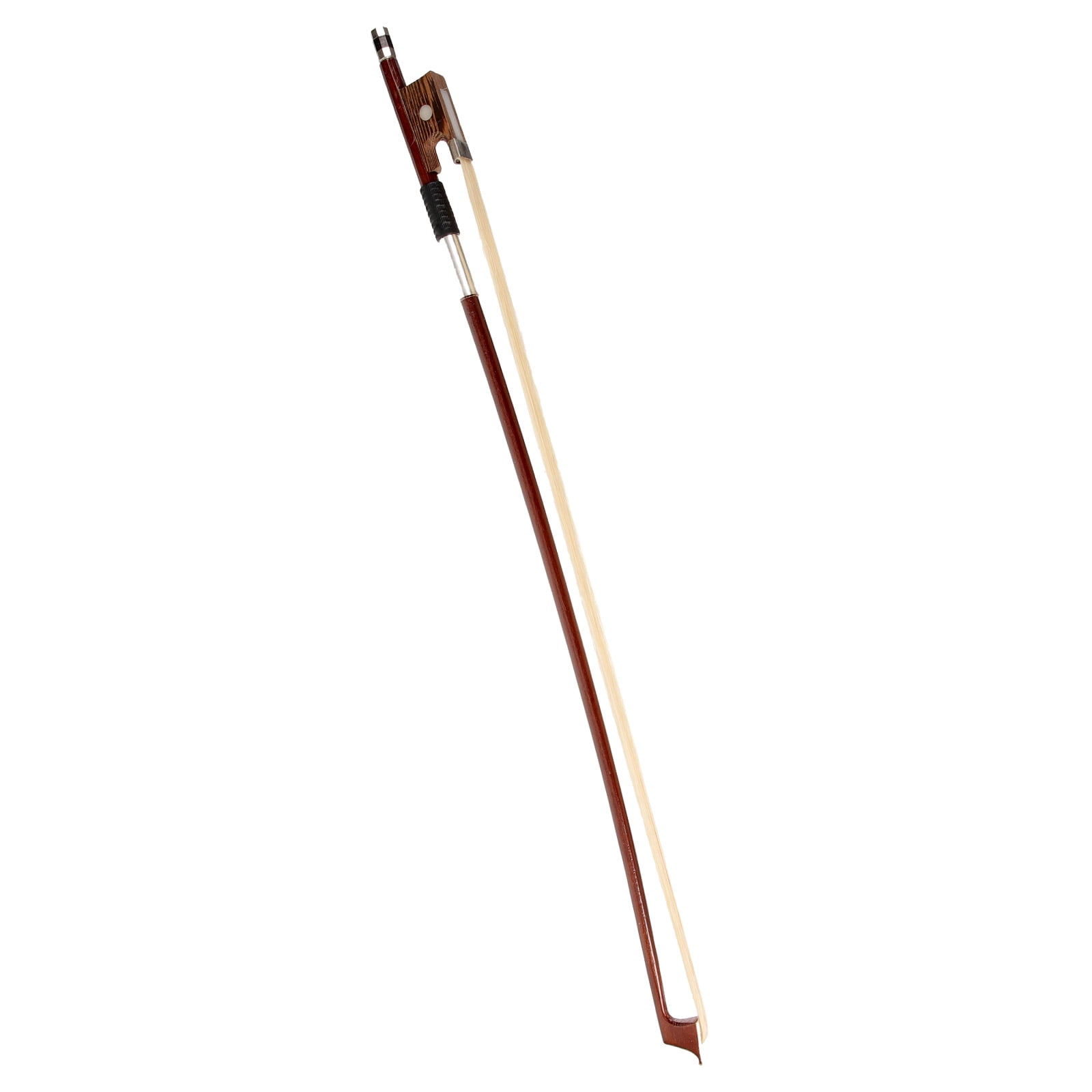 PTOOTP Violin Accessory 1Pcs Wood Violin Bow Dark Red for Students ...