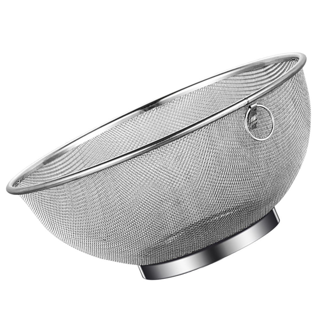 PTOOTP Silver Stainless Steel Mesh Strainer for Fruits and Vegetables ...