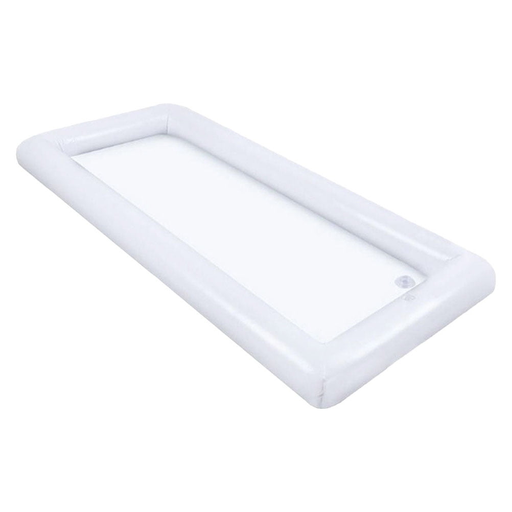 PTOOTP PVC Inflatable Ice Bucket White for Beach and Tropical Parties ...