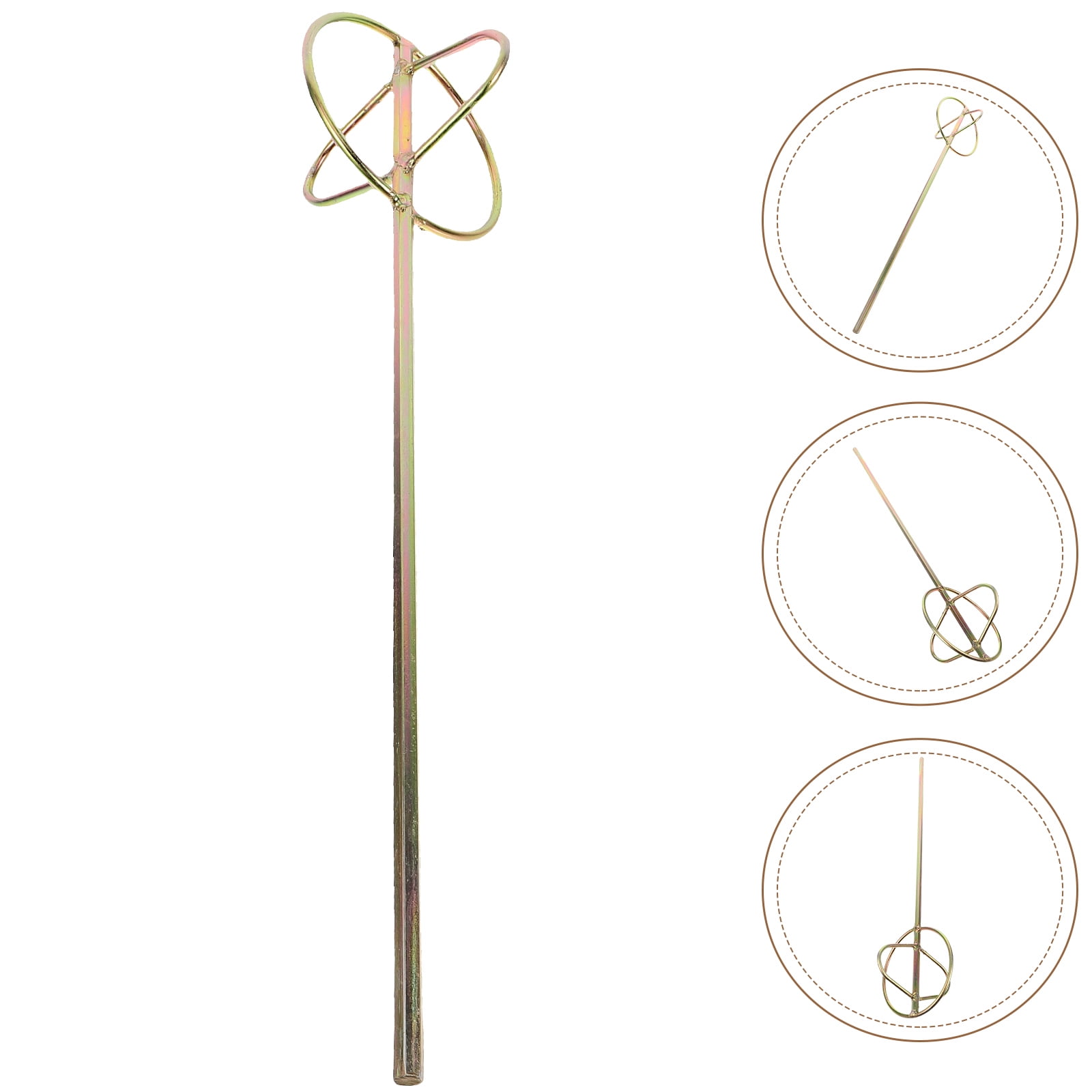 PTOOTP Mixing Paddle Metal Mud Mixer 1Set for Construction Tools ...