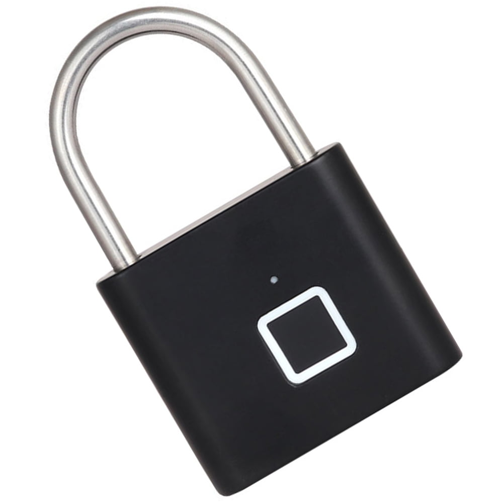 PTOOTP Thumb Print Weatherproof Security Lock for Outdoor Use 1Set ...
