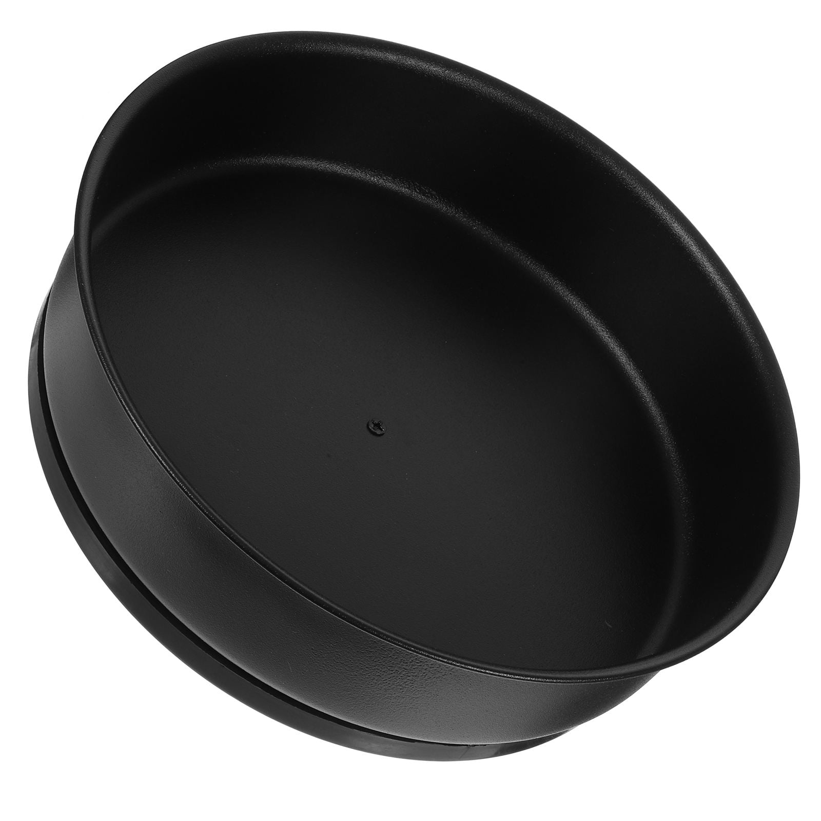 PTOOTP 1Pack Rotating Kitchen Spice Rack Round Black Storage Organizer ...