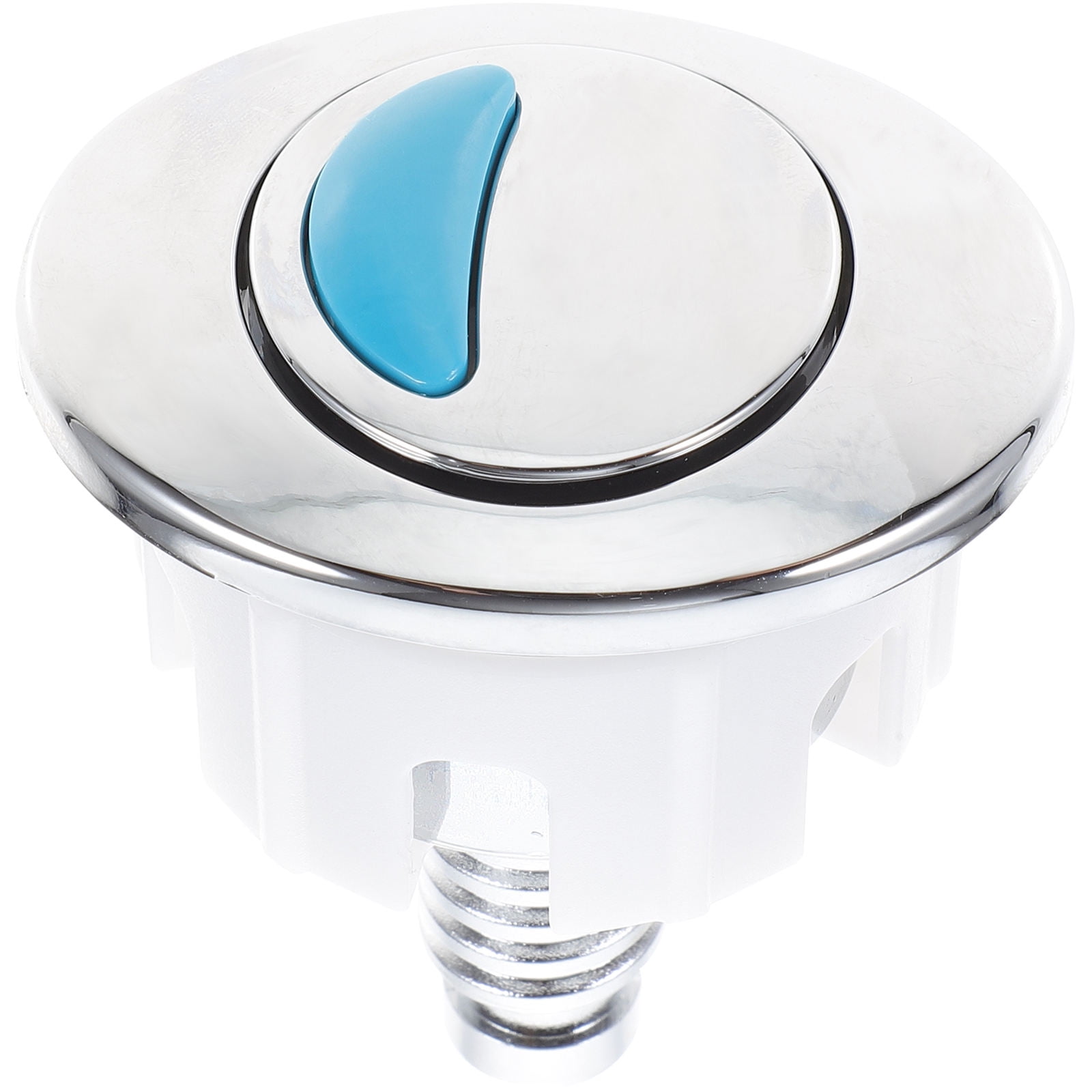 PTOOTP 1Pack Silver Dual Flush Toilet Button For Toilet Water Tank Push ...