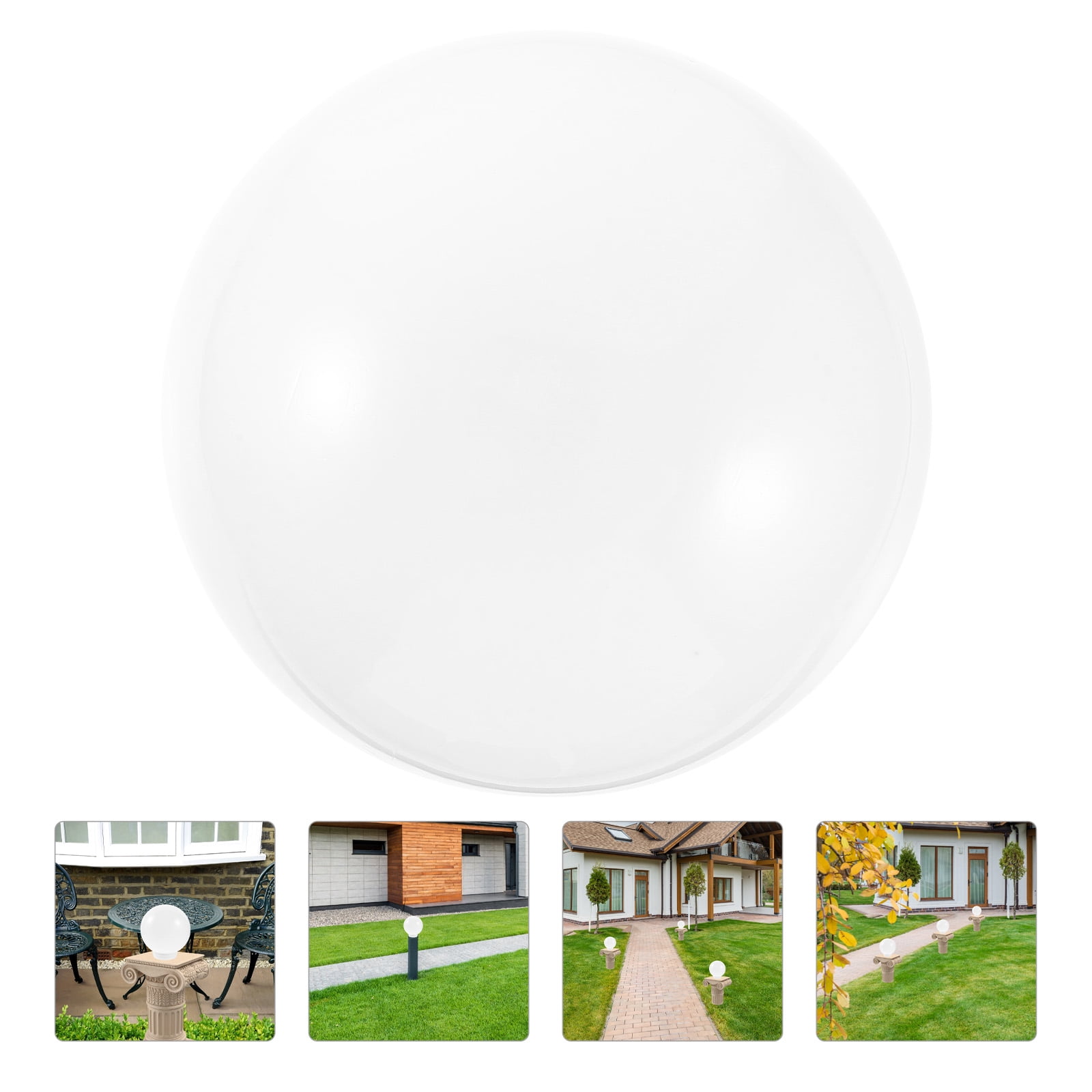 PTOOTP Spherical Lampshade White Acrylic 1Pack - Walmart.com