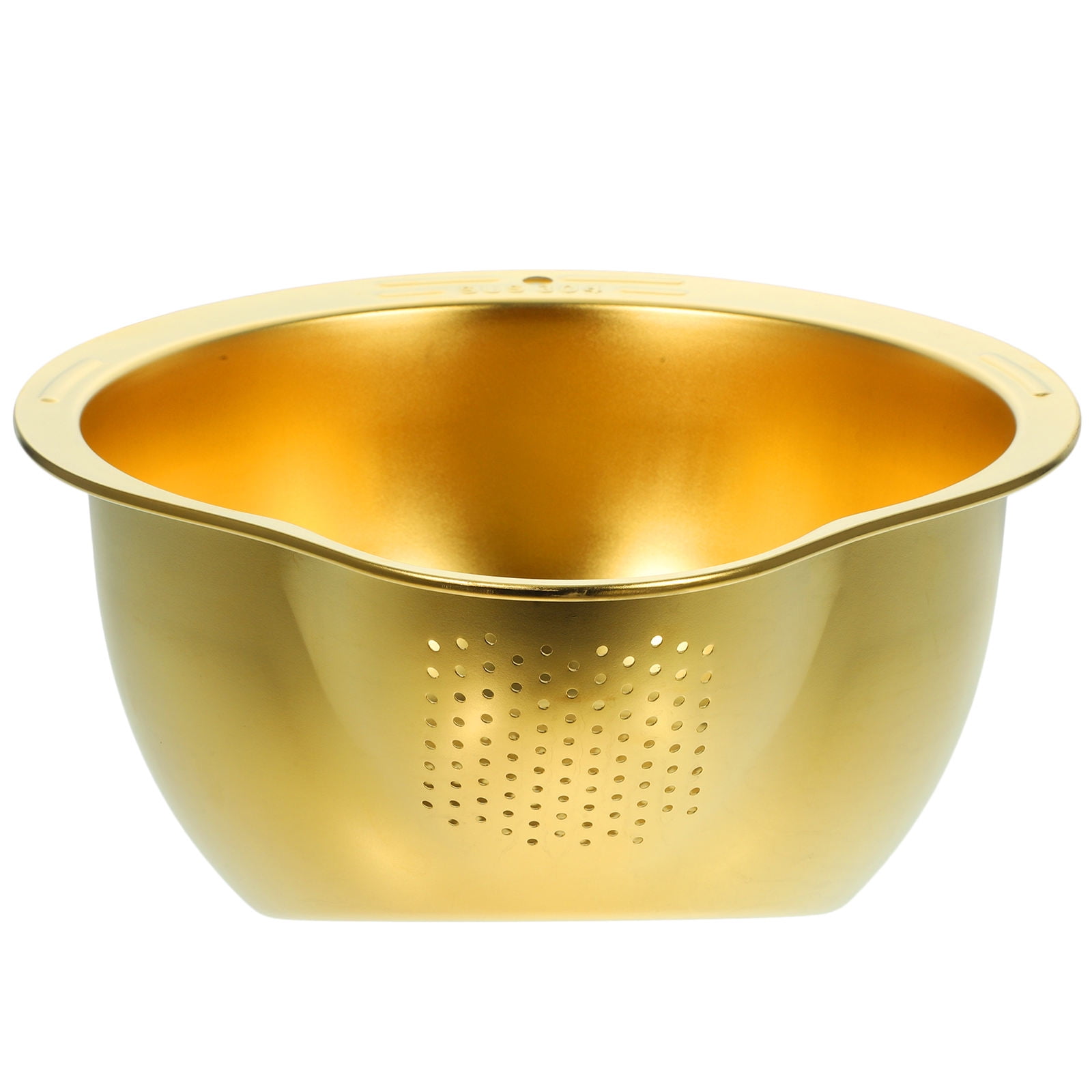 PTOOTP 1Pack Stainless Steel Vegetable Basin For Produce Washing Bowl ...