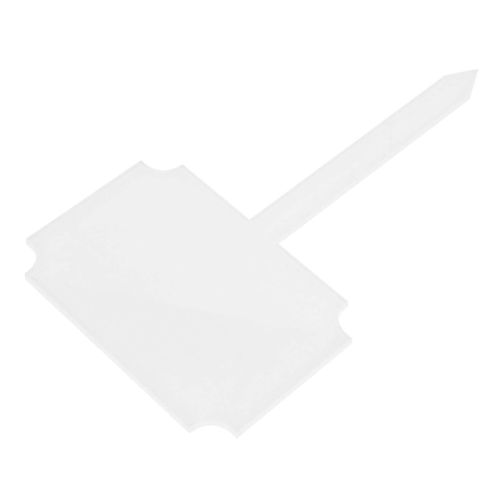 PTOOTP 1Pack White Modern Style Plant Label For Commercial Landscaping ...