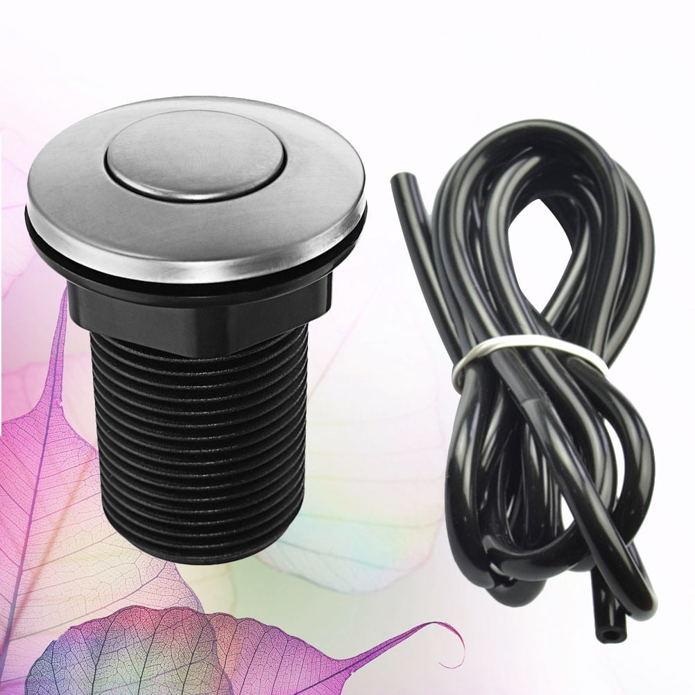 PTOOTP Black Toilet Air Button, Durable Electroplating Plastic, Easy ...
