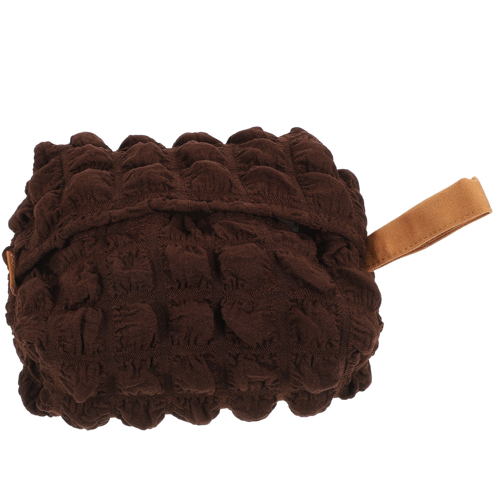 PTOOTP Desktop Tissue Holder Light Brown Cloth 1Set 7.9x7.5x0.8In ...