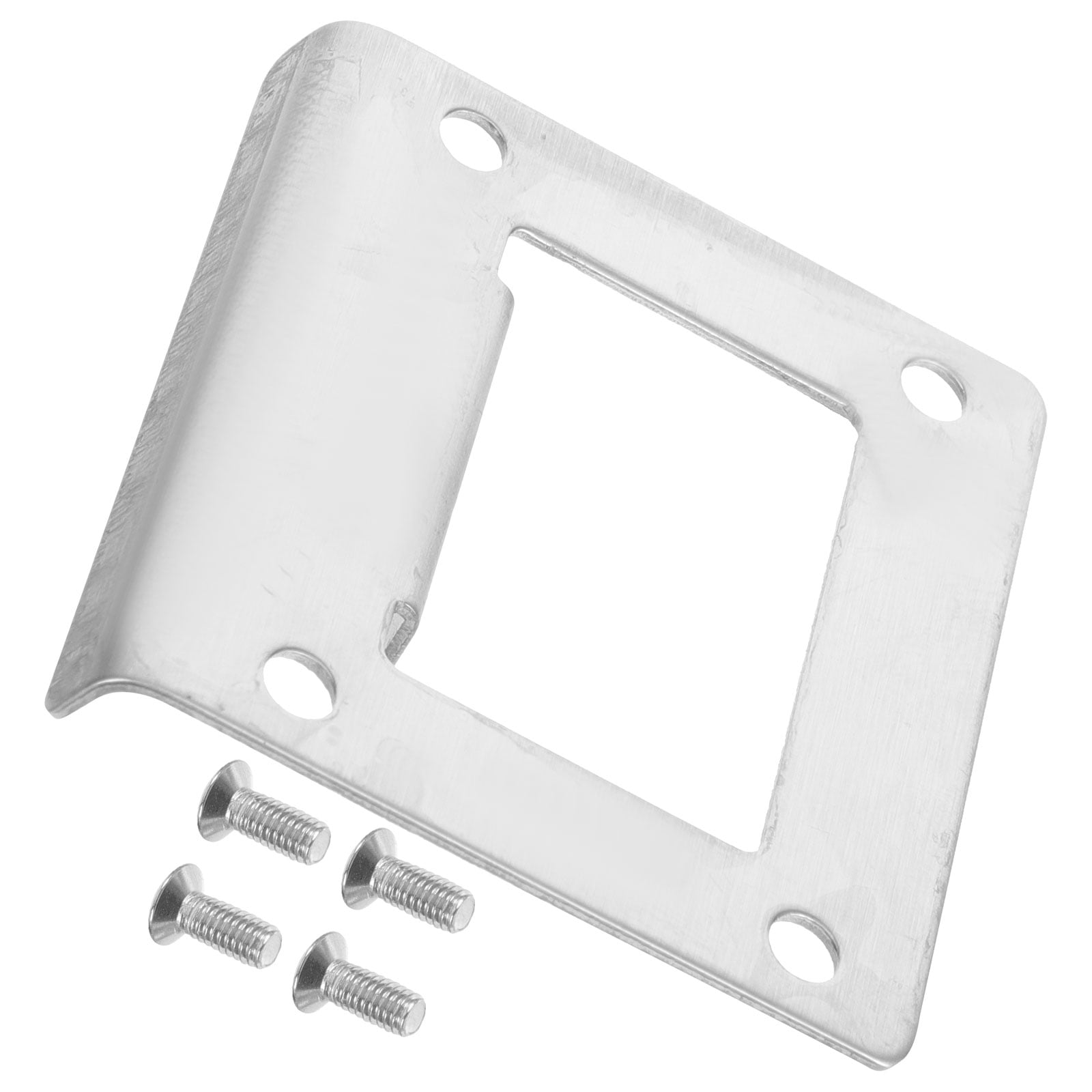 PTOOTP 1Pcs Rectangular Strike Plate for Door Frame Deadbolt Strike ...