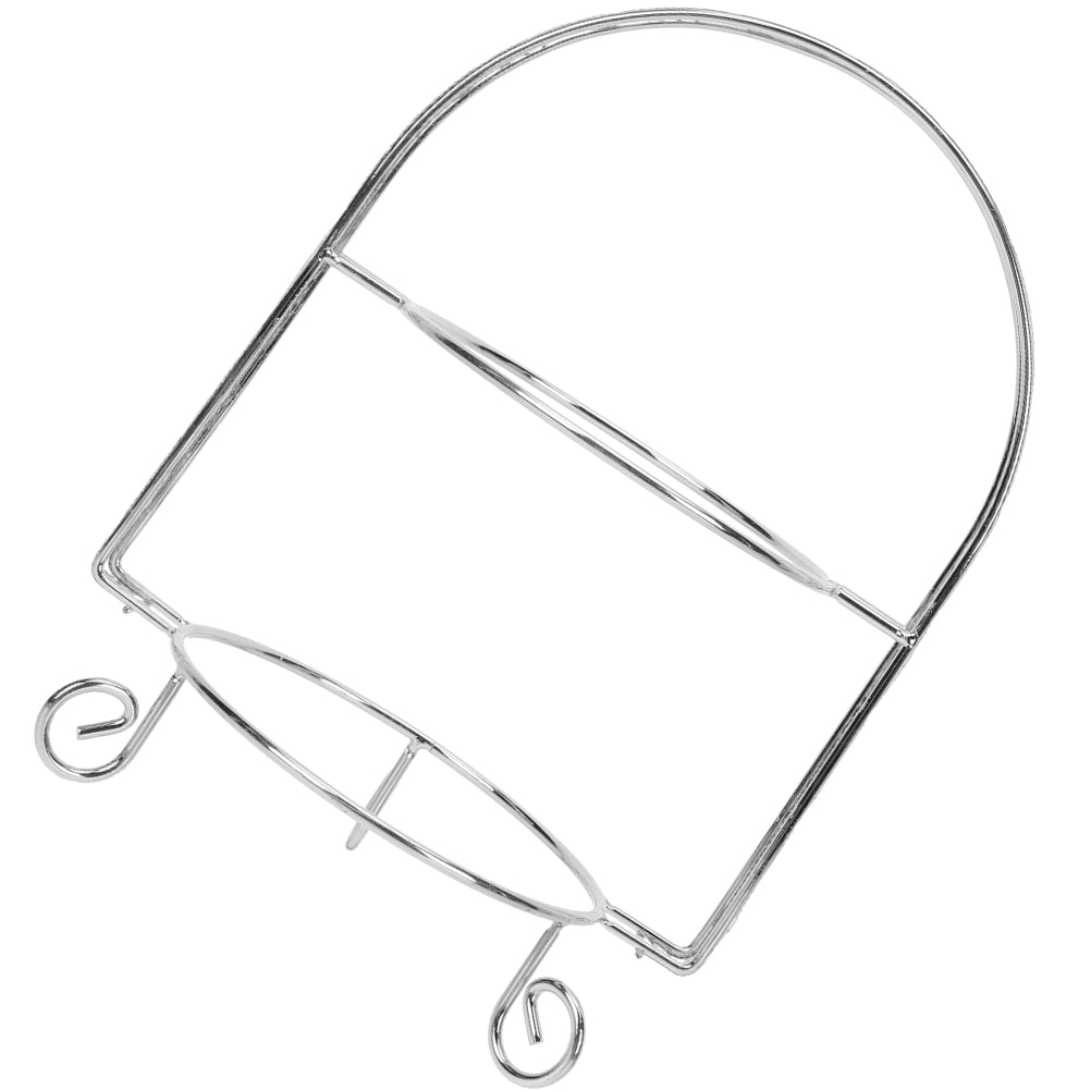 PTOOTP 1Pcs Two-Tier Plate Stand Iron Round for Simple and Chic ...