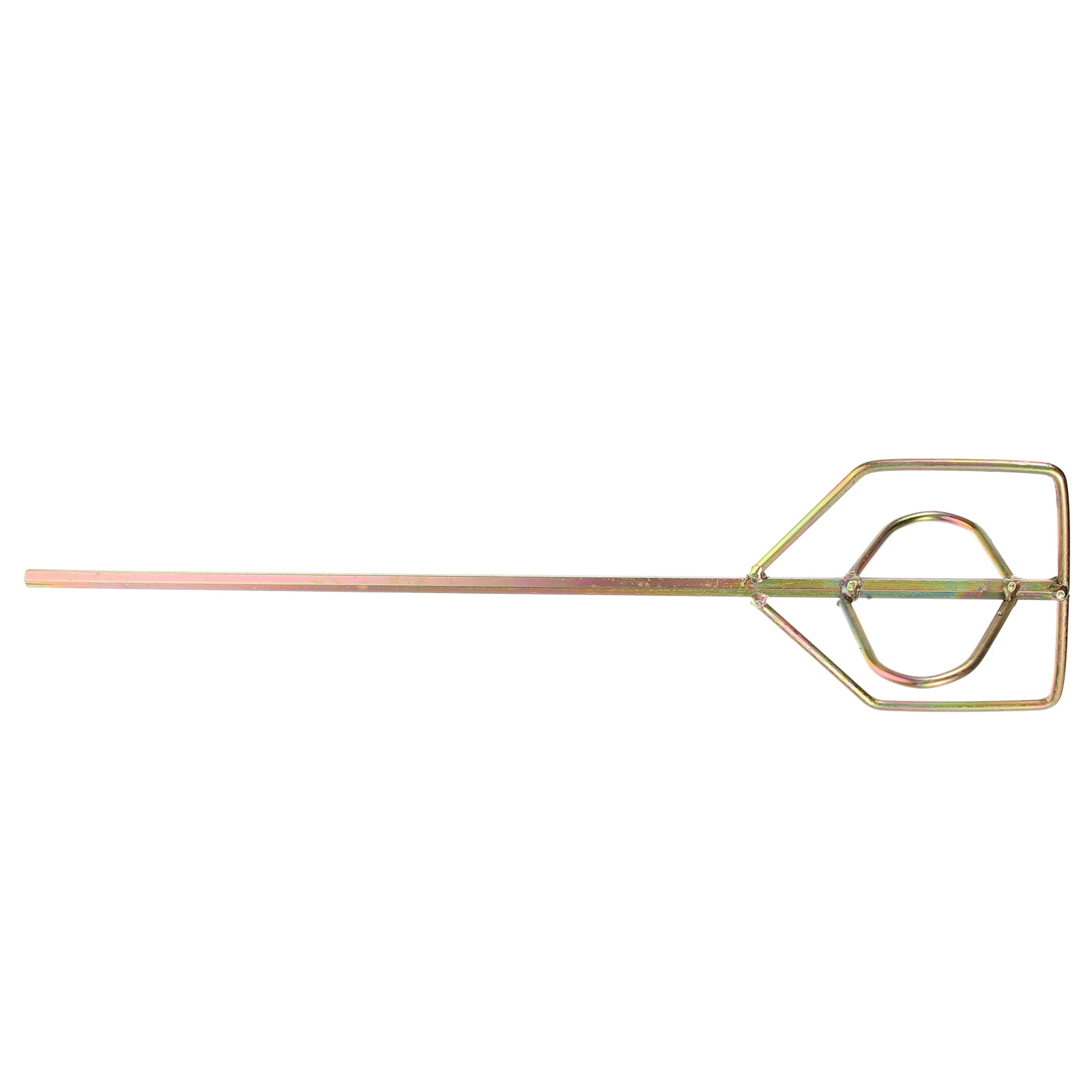 PTOOTP Renovation Paint Mixer Tool Concrete Mixing Rod Golden Steel ...