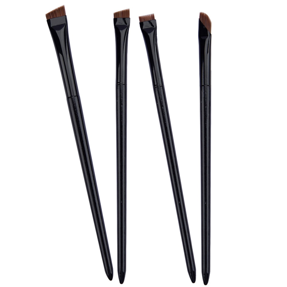 PTOOTP 1Set Eye Makeup Brushes Set Angled Head Black For Drawing Eye ...