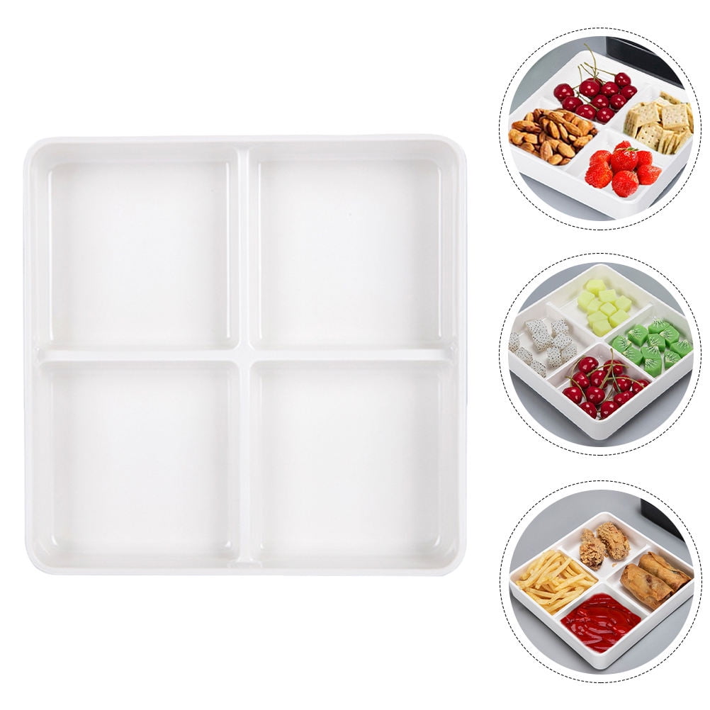 PTOOTP 1Set Food Plate for Storing Snacks Candy Dried Fruits in Home ...