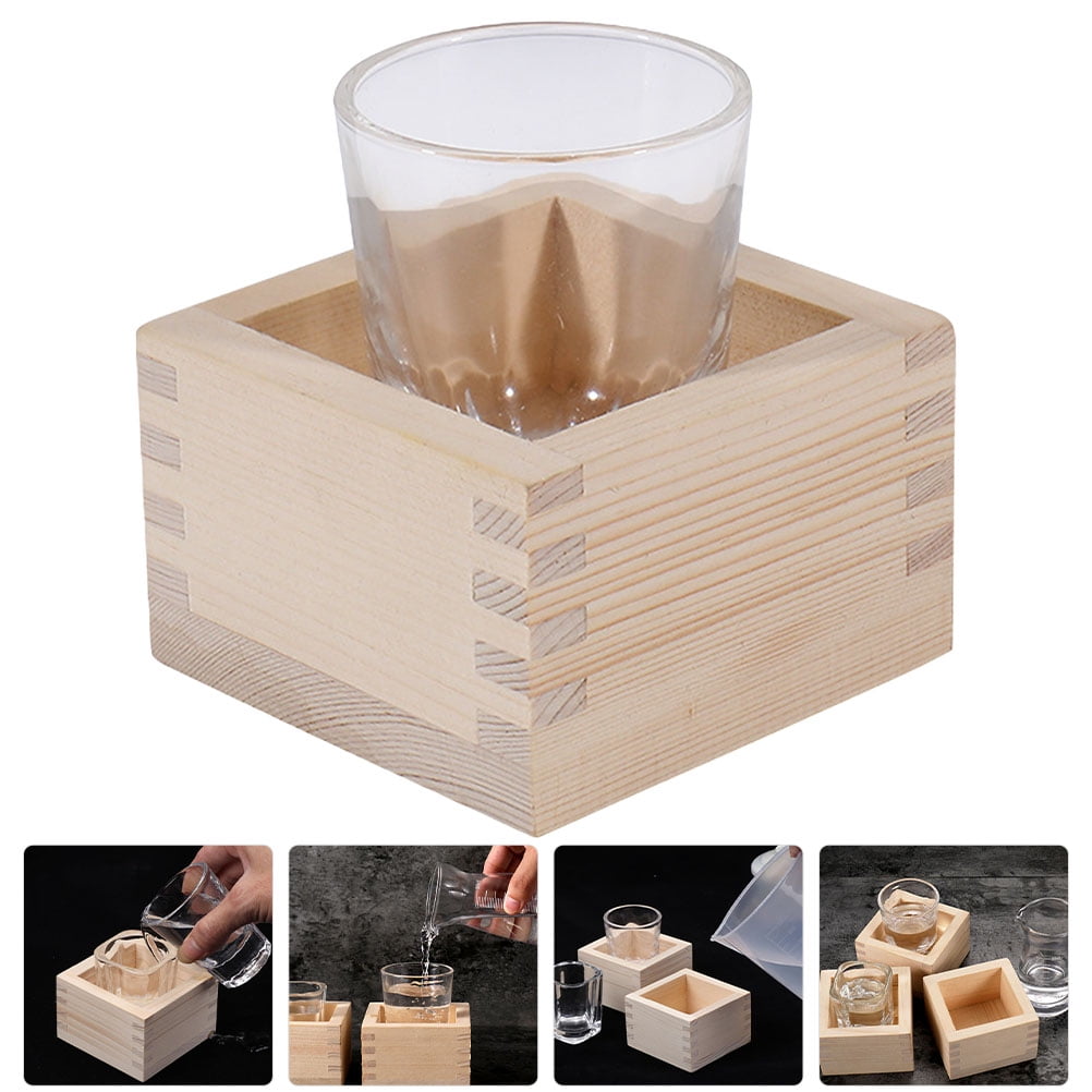 PTOOTP Set of 1 Round Glass Sake Cup Microwave for Restaurant and Home ...