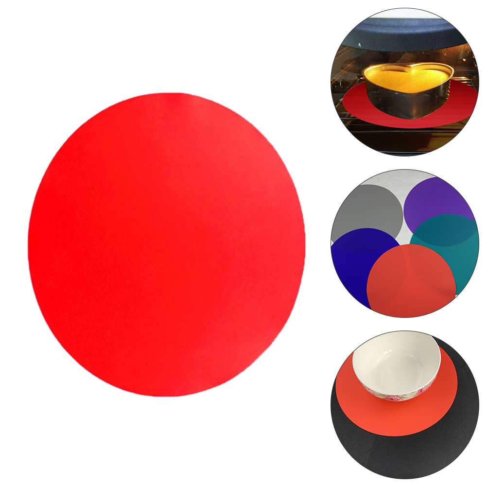 PTOOTP Chic Red Silicone Trivet for Oven - Insulating, Non-Slip ...