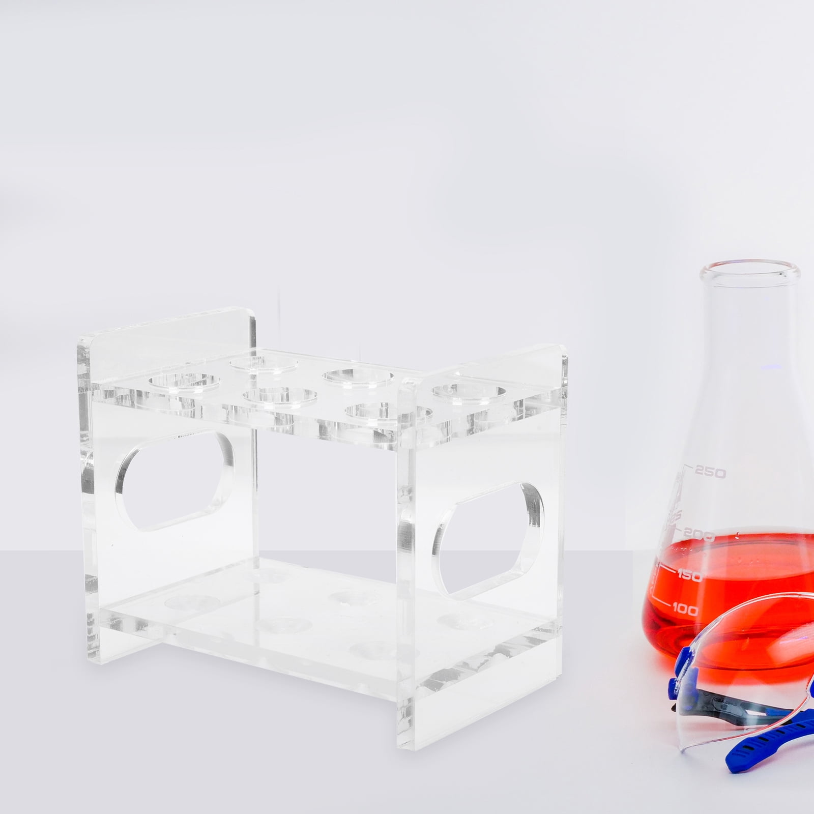 PTOOTP 1Set Transparent Test Tube Holders for Home Laboratory Equipment ...