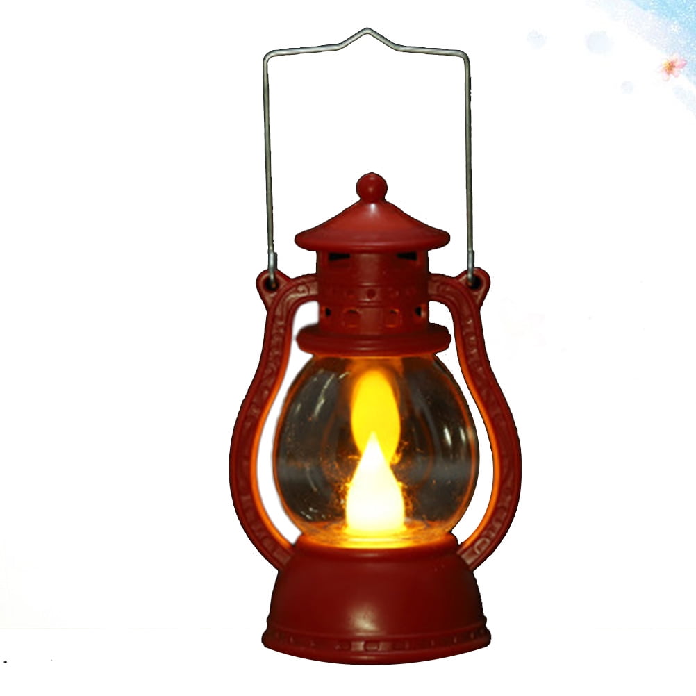 PTOOTP Vintage Handheld Lantern for Indoor Decoration 1Pack 3×2.4×4.9in ...
