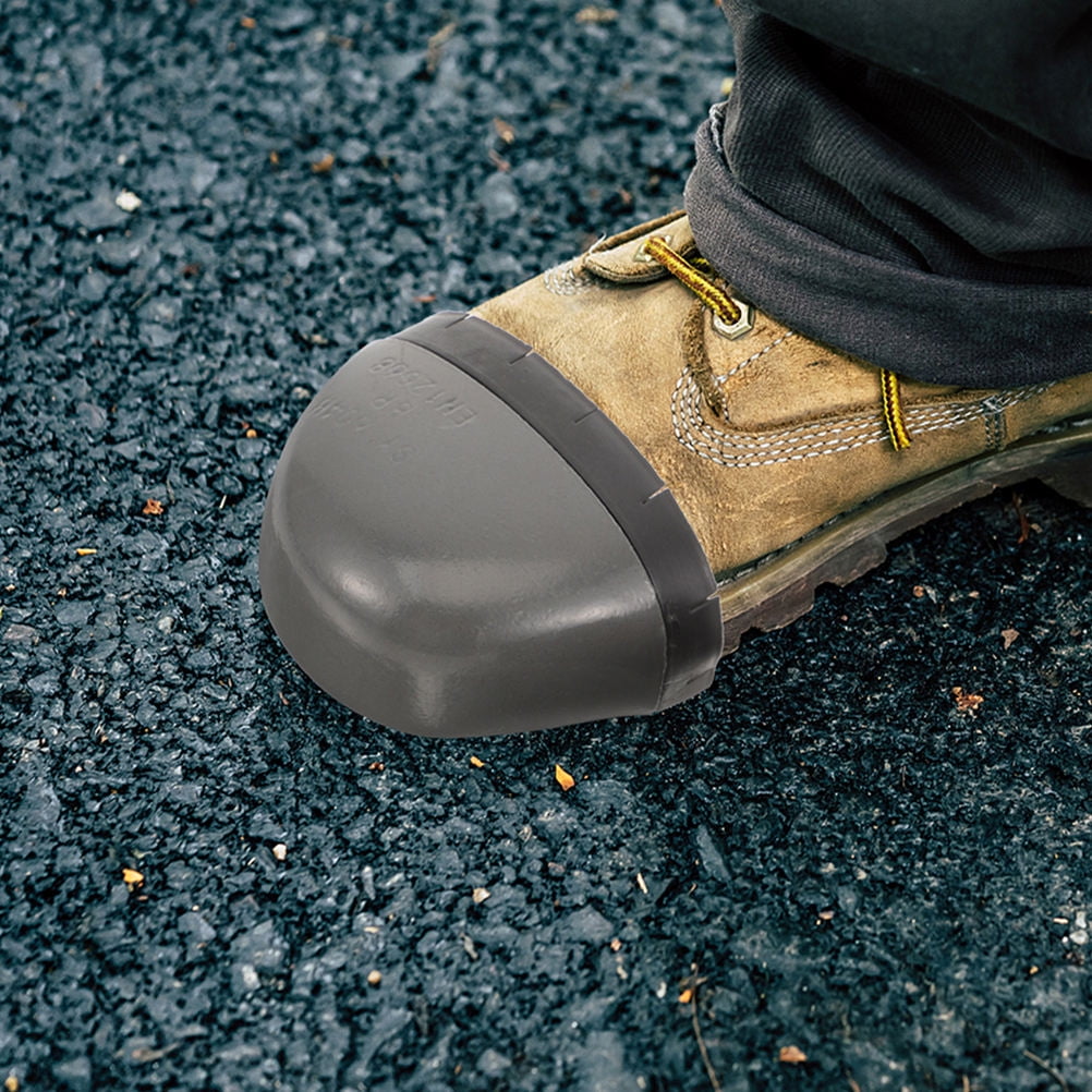 PTOOTP Covers for Work Boots Comfortable Durable Grey Metal Toe Caps ...